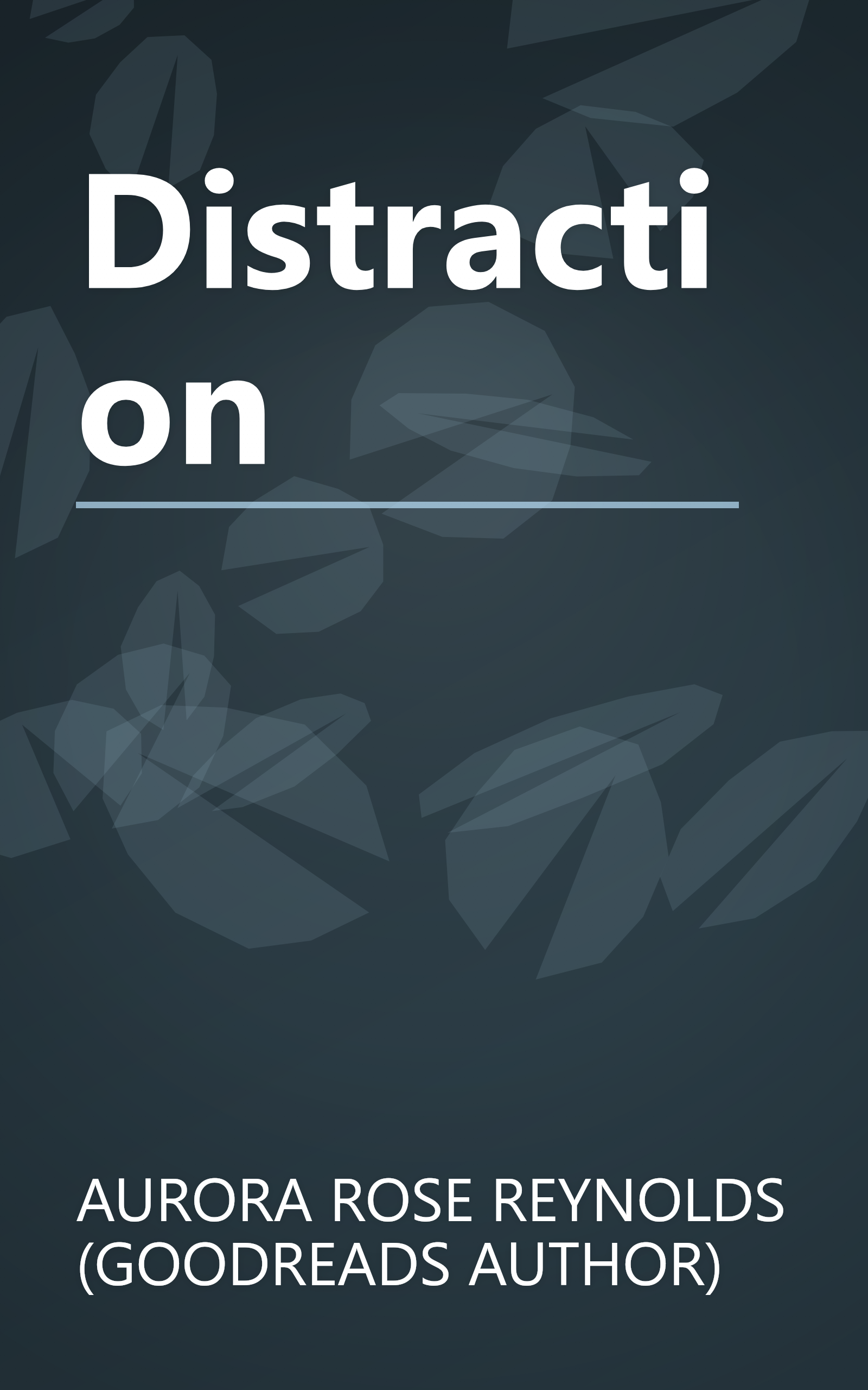 Distraction book cover