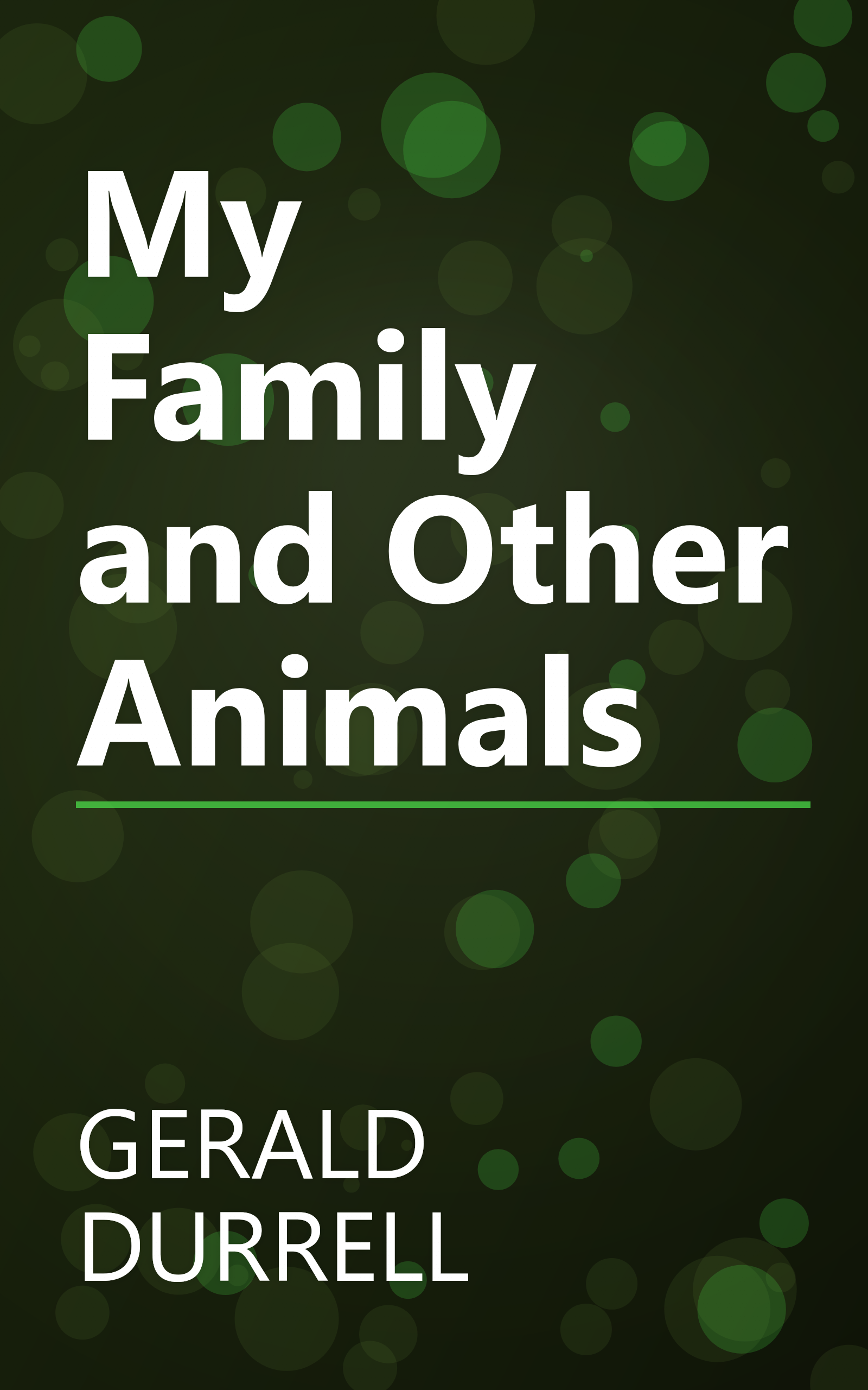 My Family and Other Animals book cover