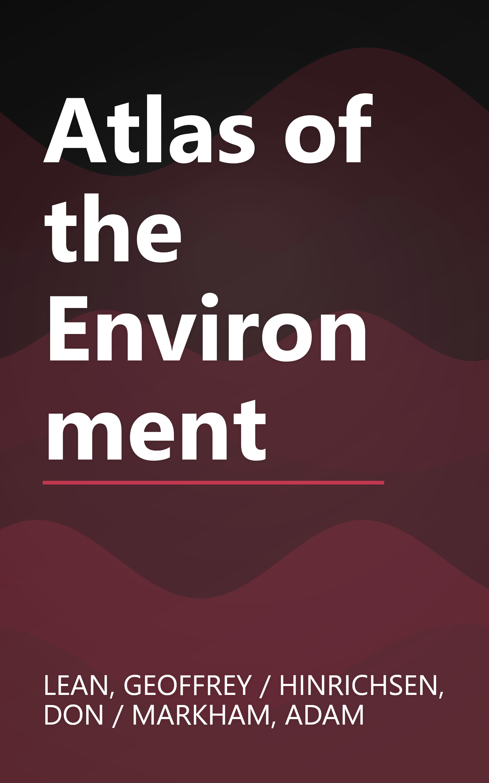 Atlas of the Environment book cover