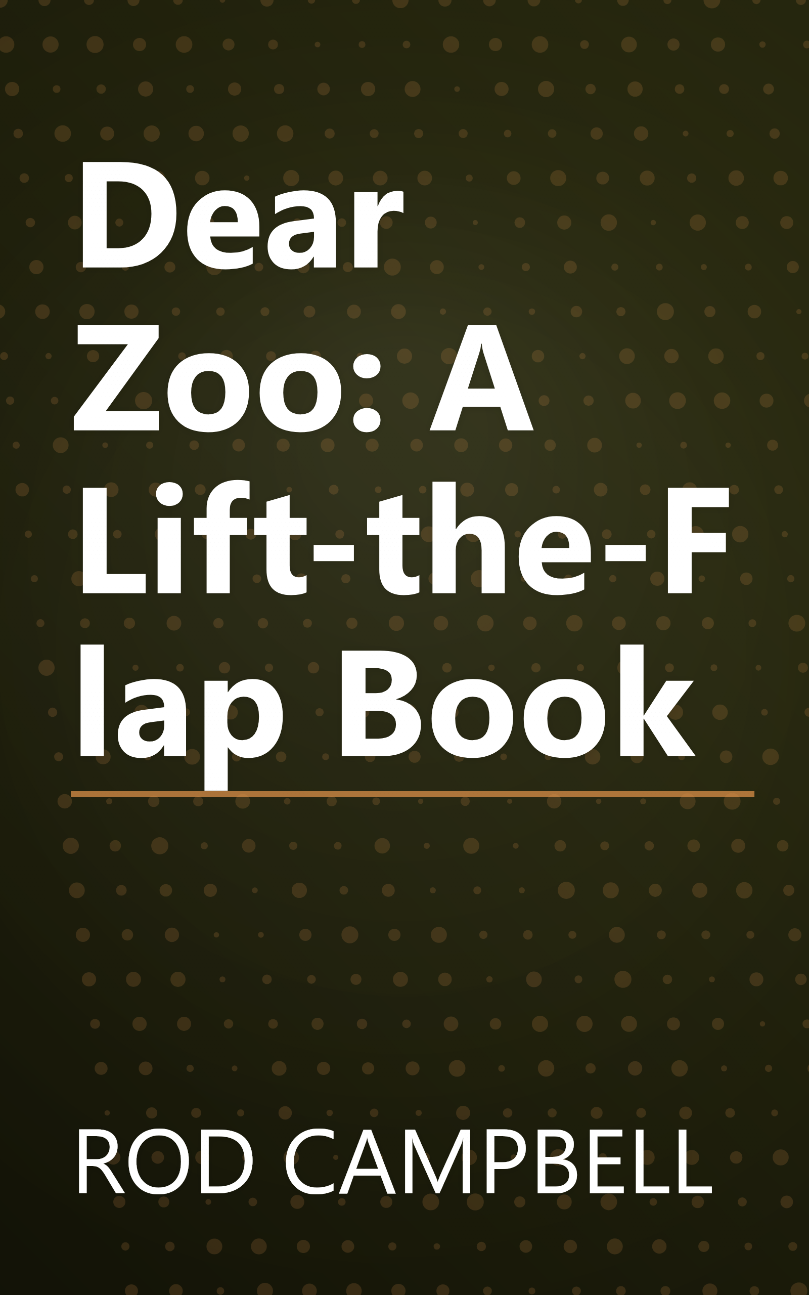 Dear Zoo: A Lift-the-Flap Book book cover