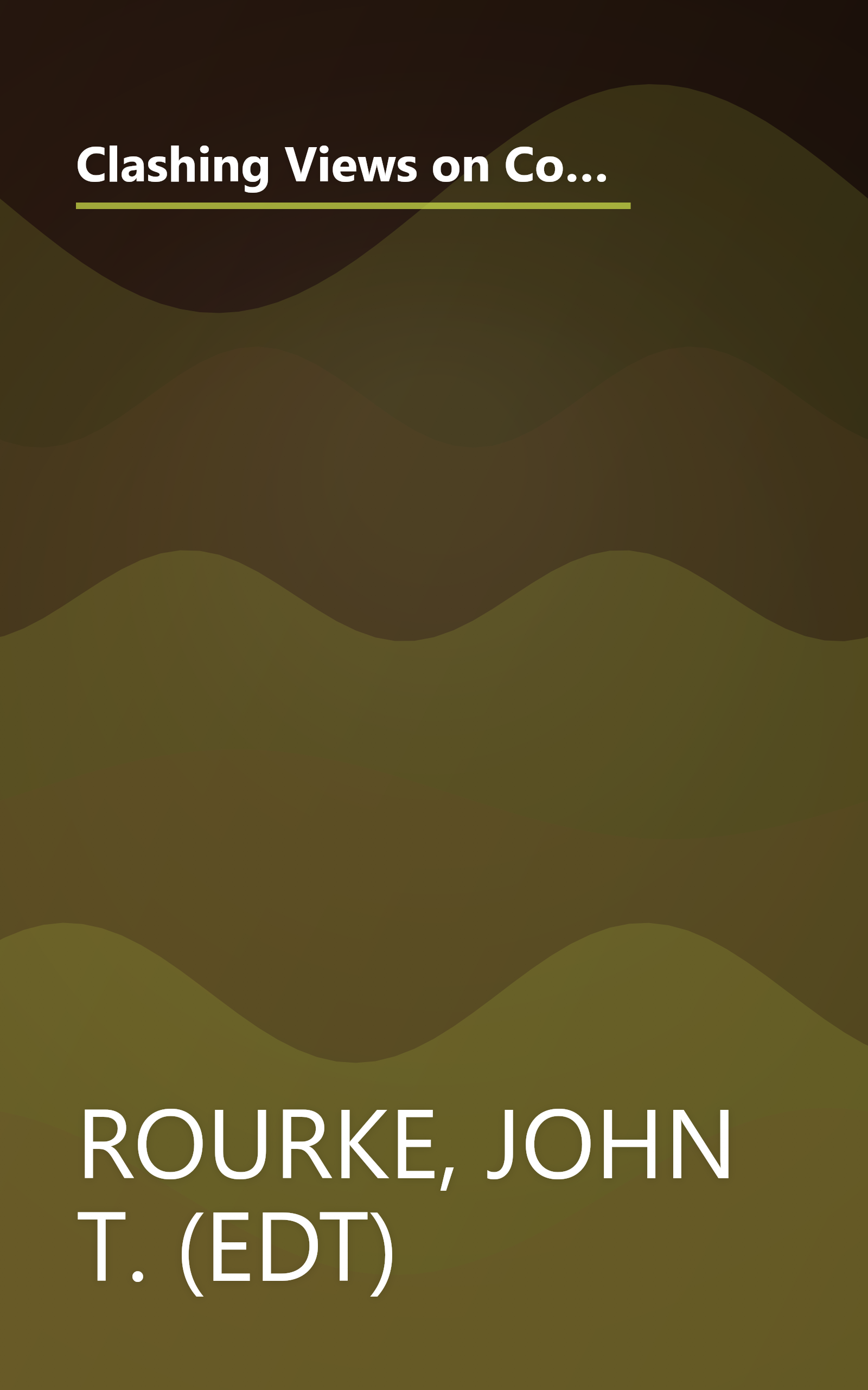 Clashing Views on Controversial Issues in World Politics (Taking Sides: Clashing Views on Controversial Issues in World Politics) book cover
