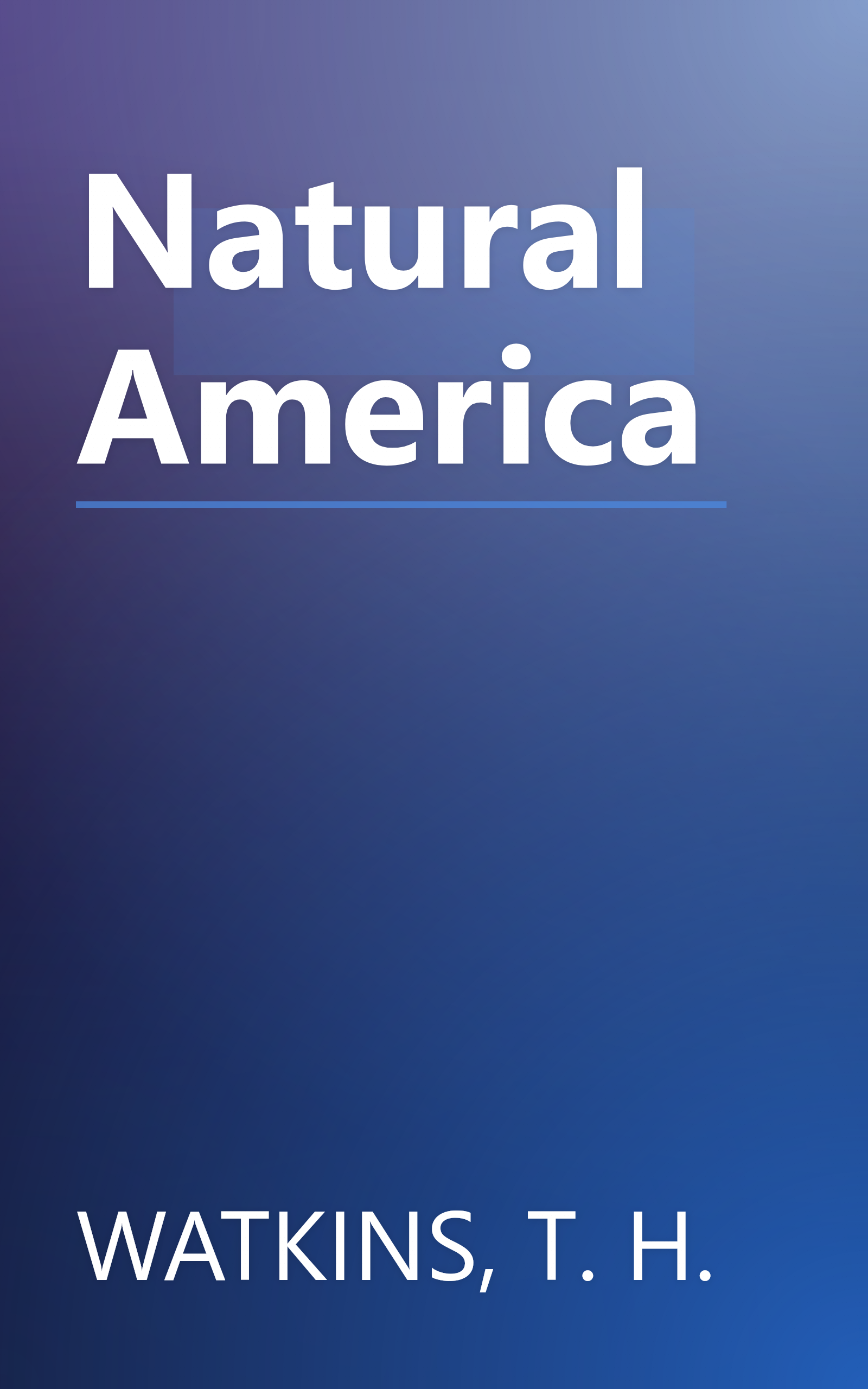 Natural America book cover