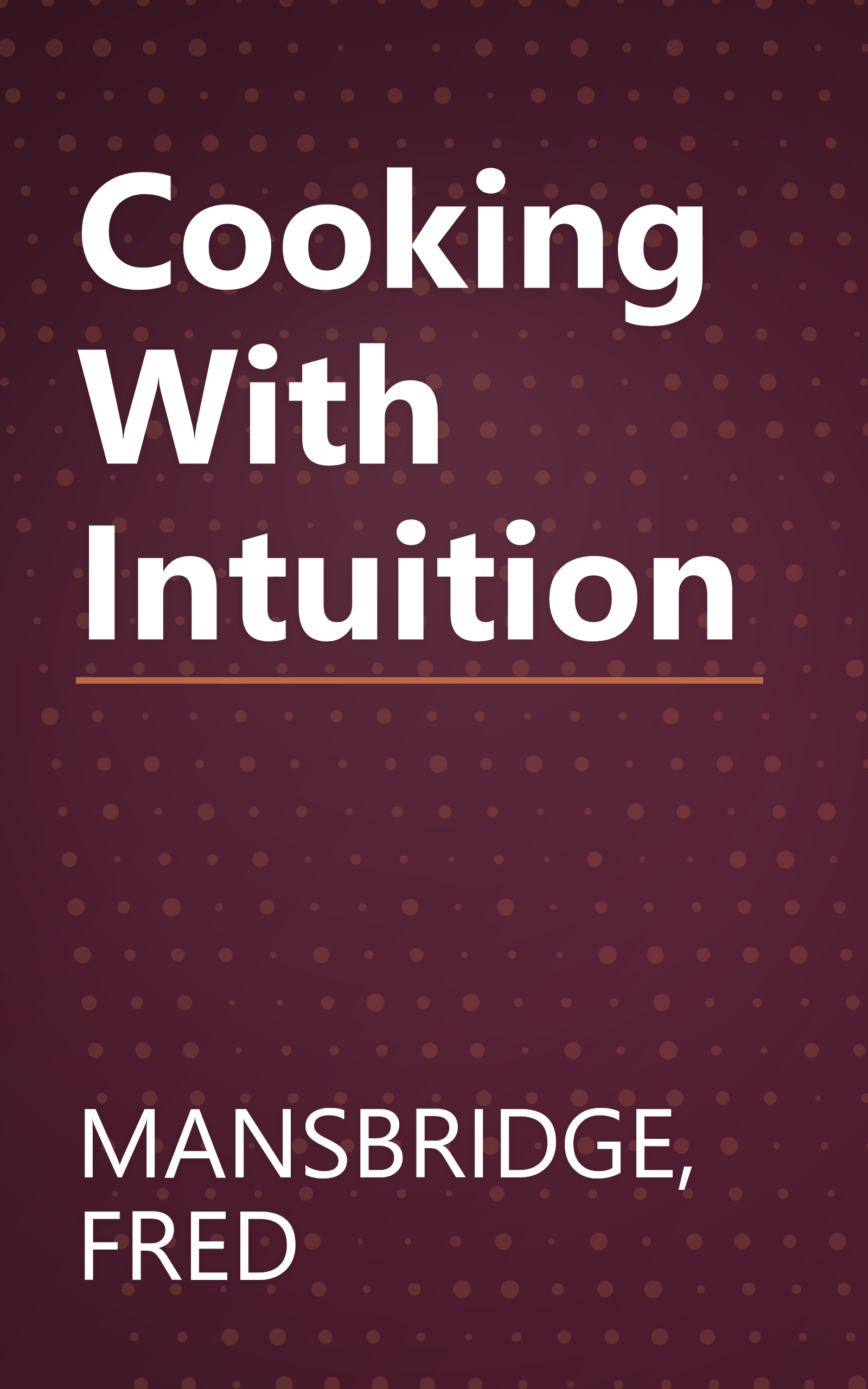 Cooking With Intuition book cover
