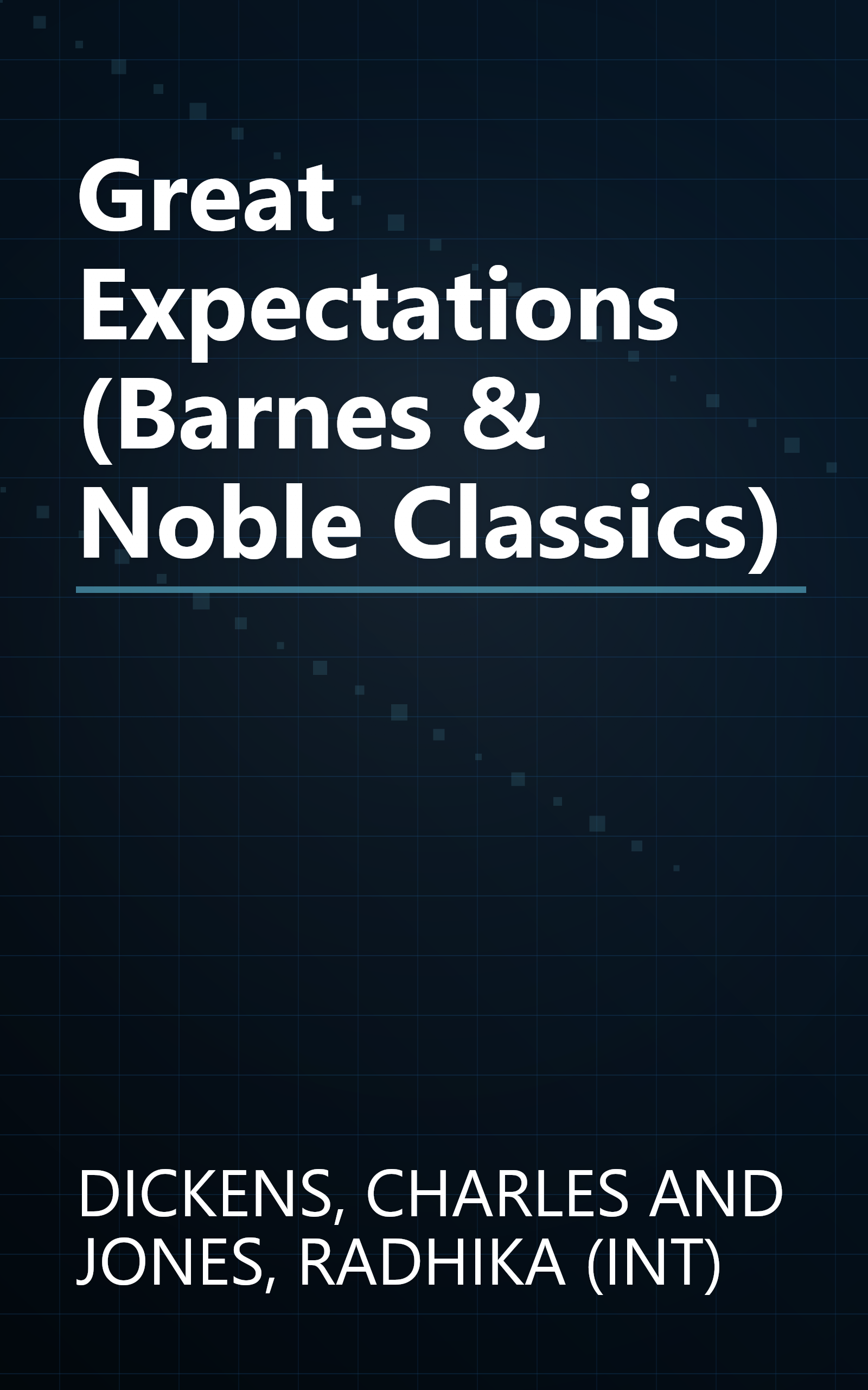 Great Expectations (Barnes & Noble Classics) book cover