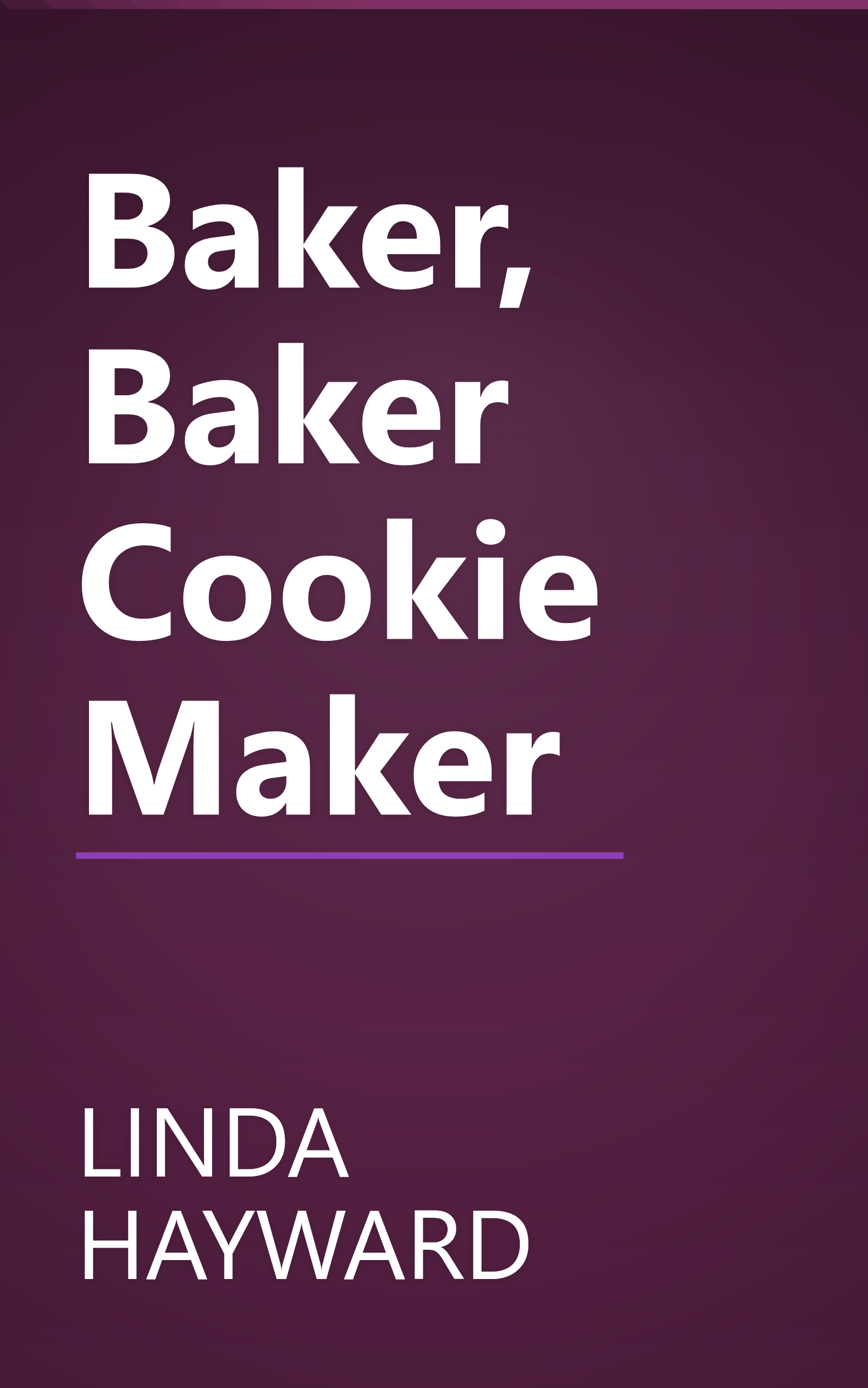 Baker, Baker Cookie Maker book cover