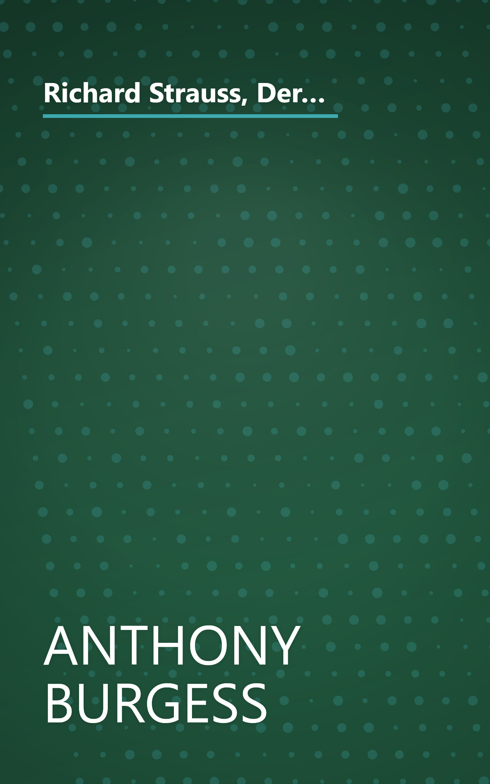 Richard Strauss, Der Rosenkavalier: Comedy for music in three acts (The Metropolitan Opera classics library) book cover