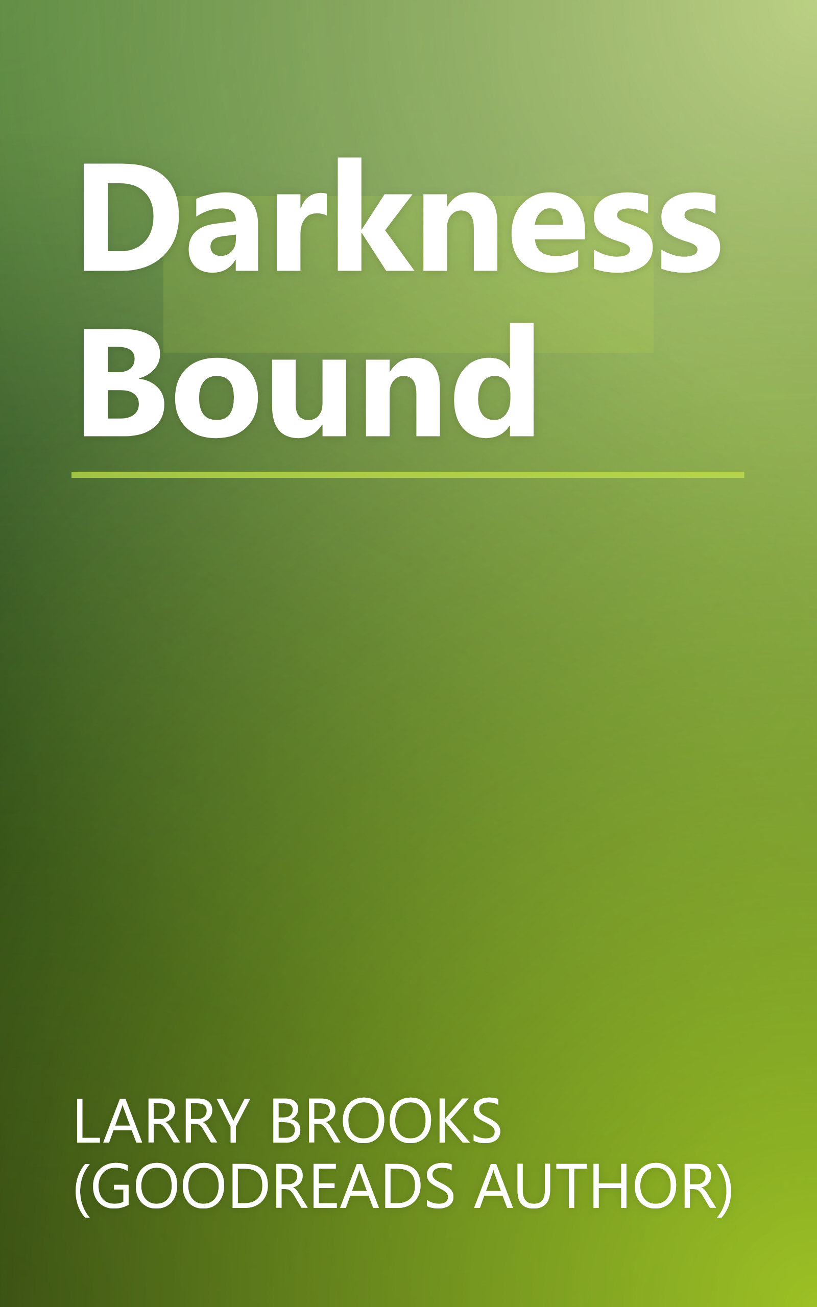 Darkness Bound book cover