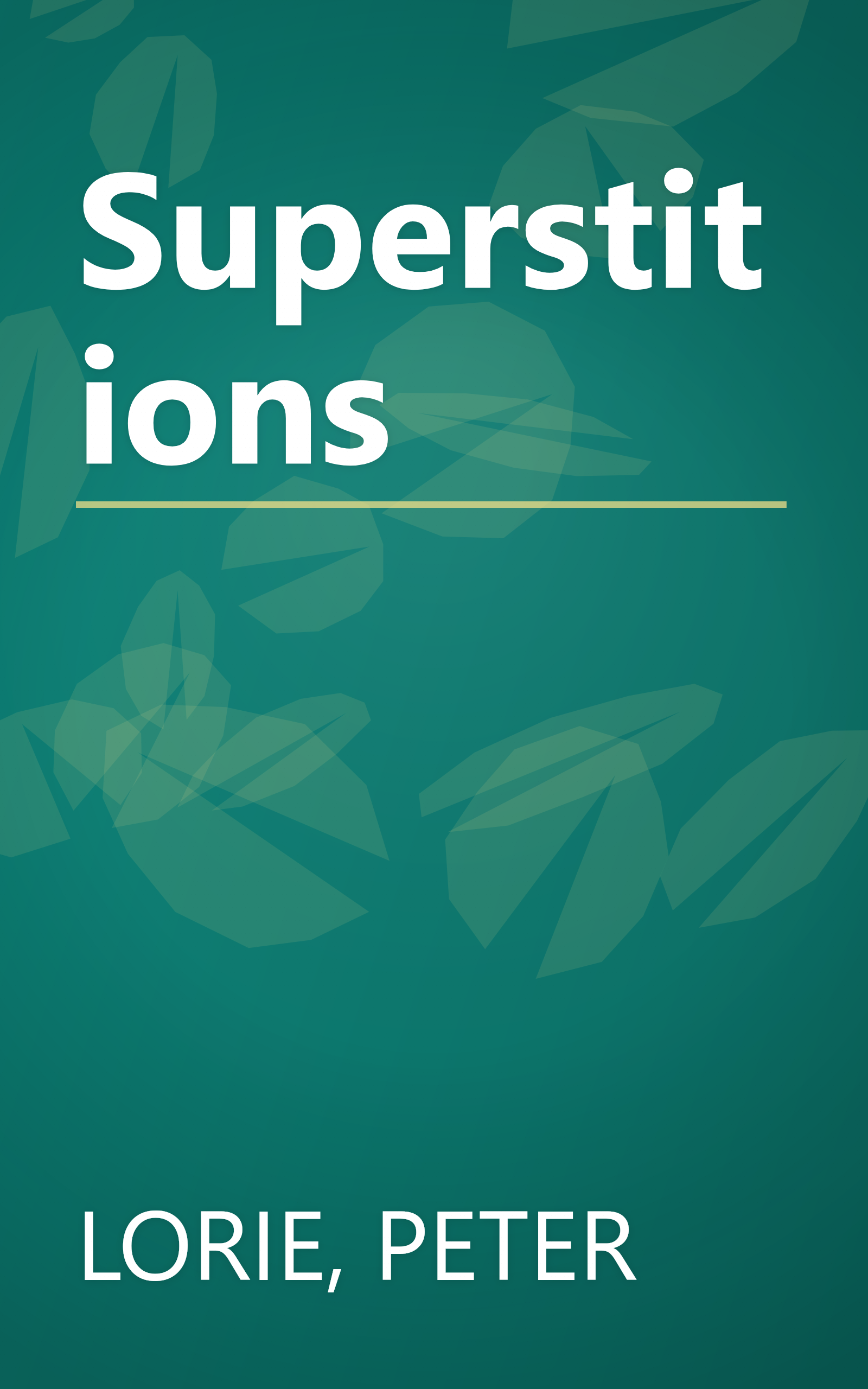 Superstitions book cover