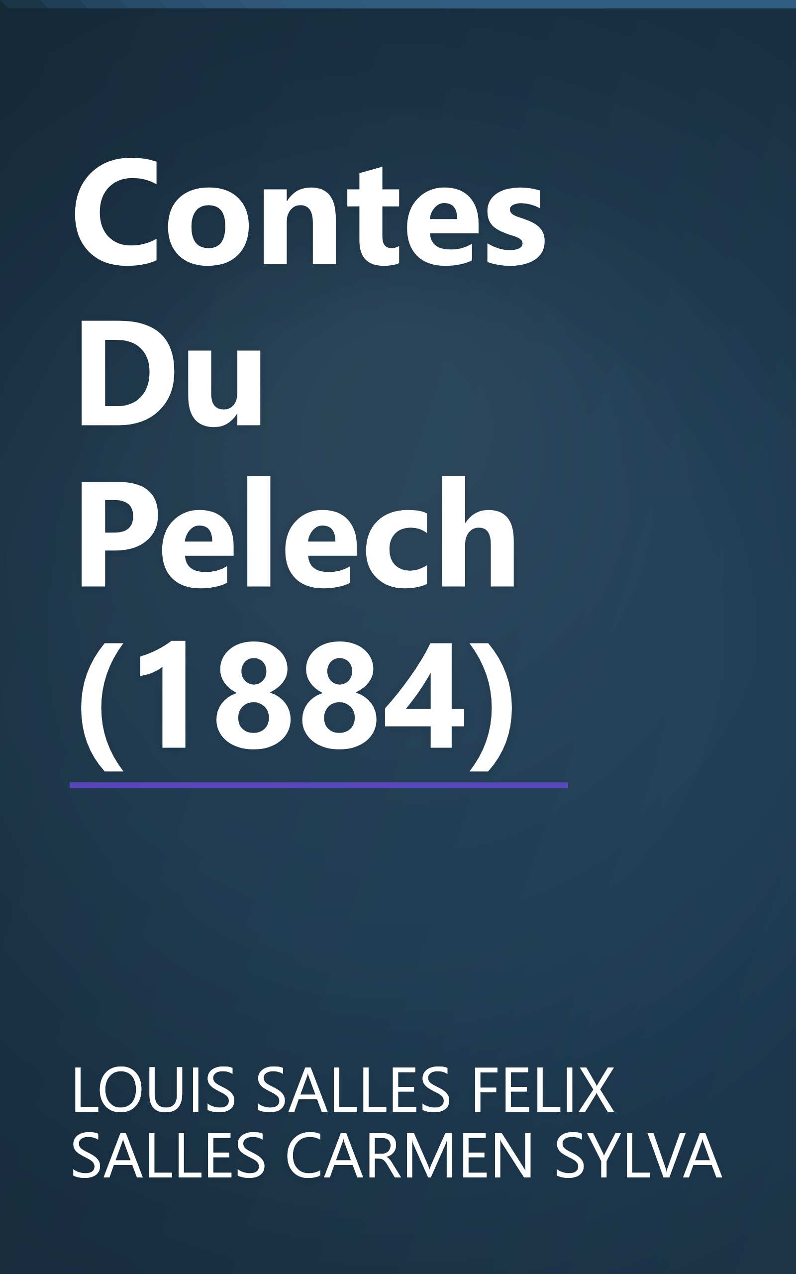 Contes Du Pelech (1884) book cover