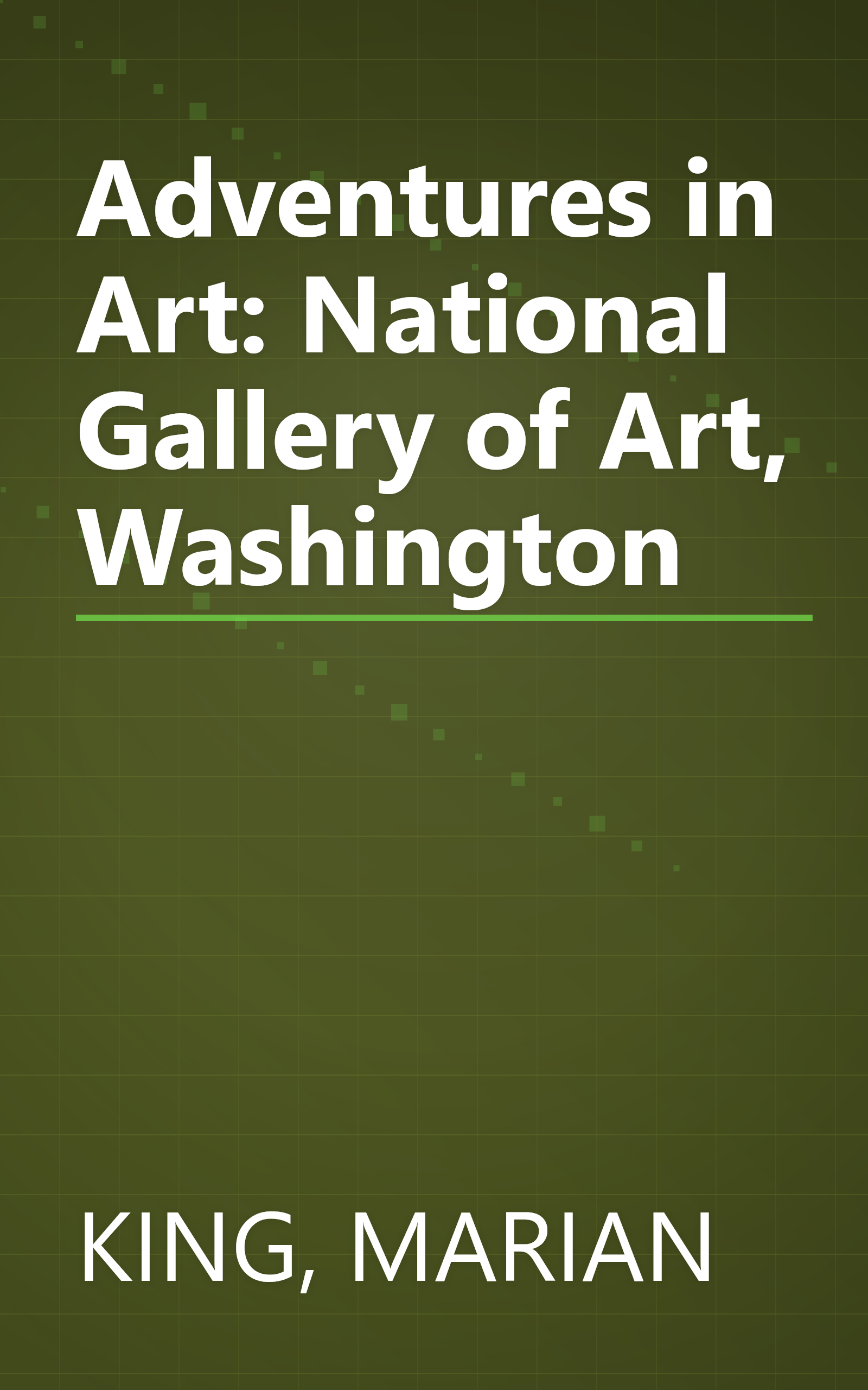 Adventures in Art: National Gallery of Art, Washington book cover