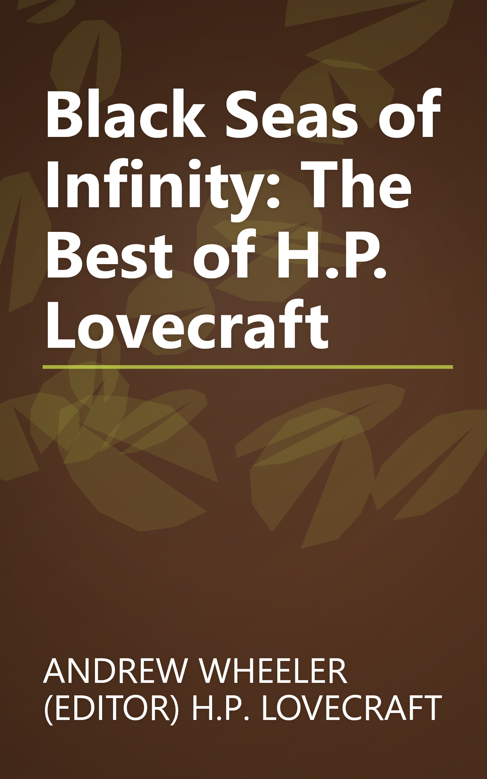 Black Seas of Infinity: The Best of H.P. Lovecraft book cover