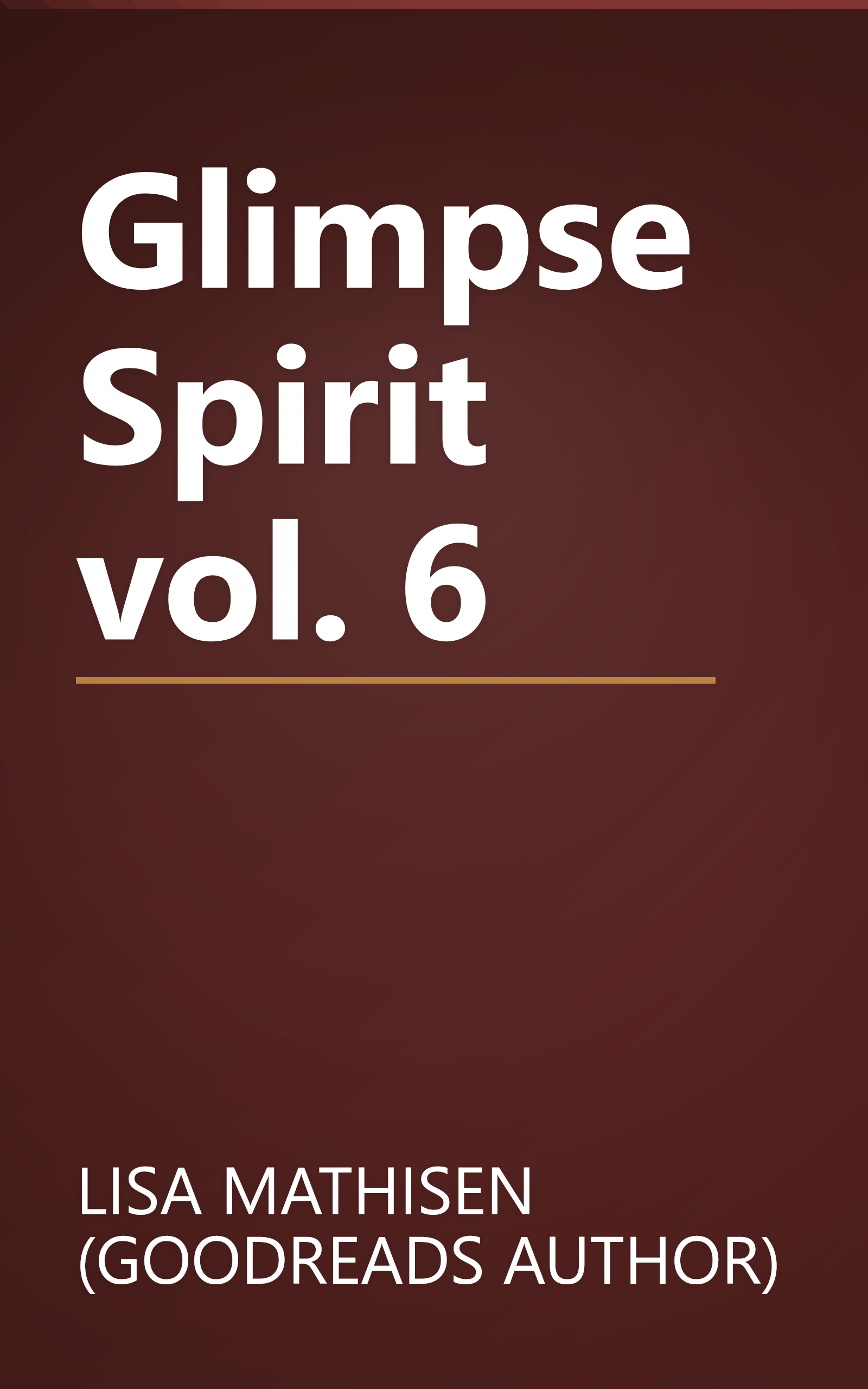 Glimpse Spirit vol. 6 book cover