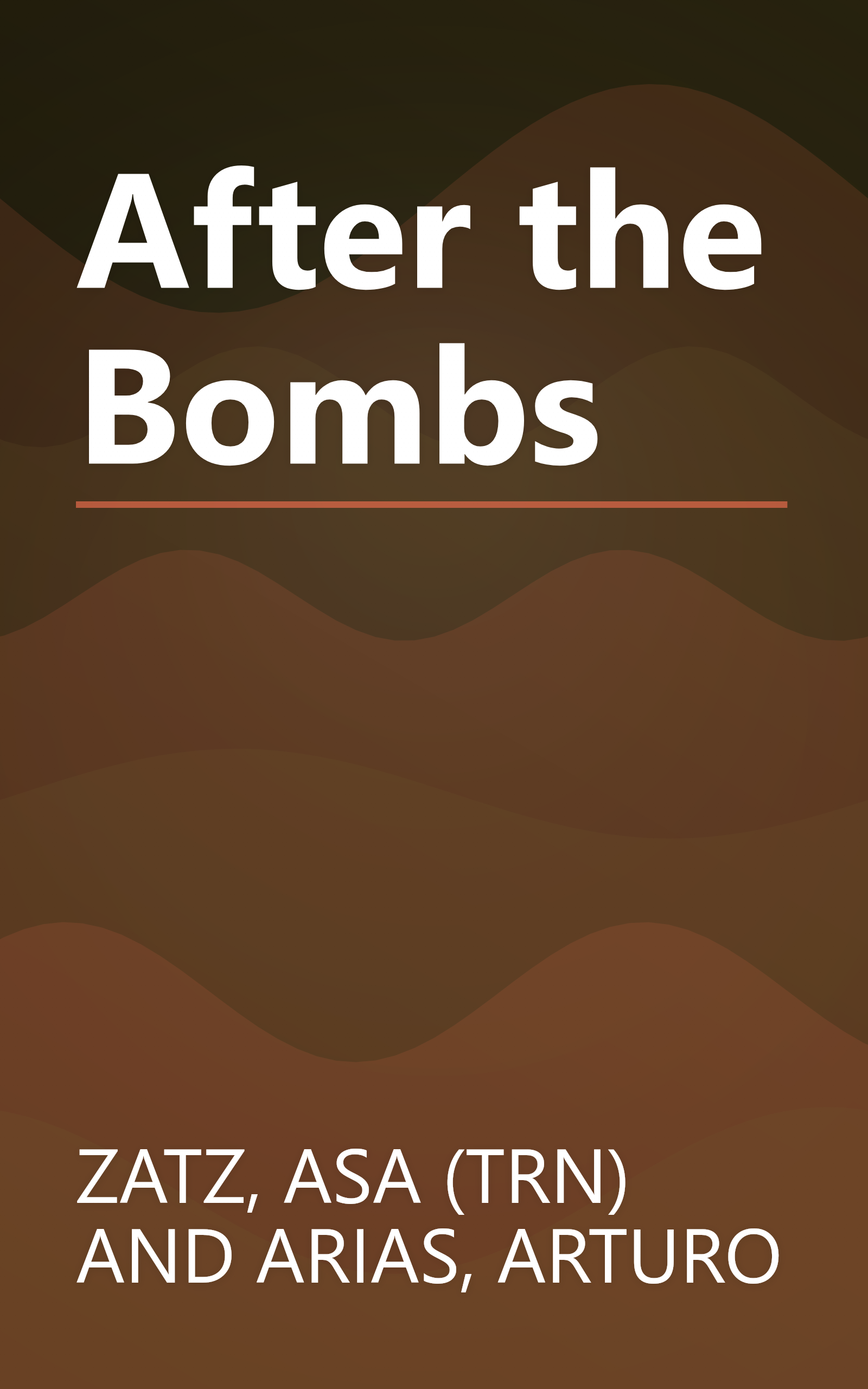 After the Bombs book cover