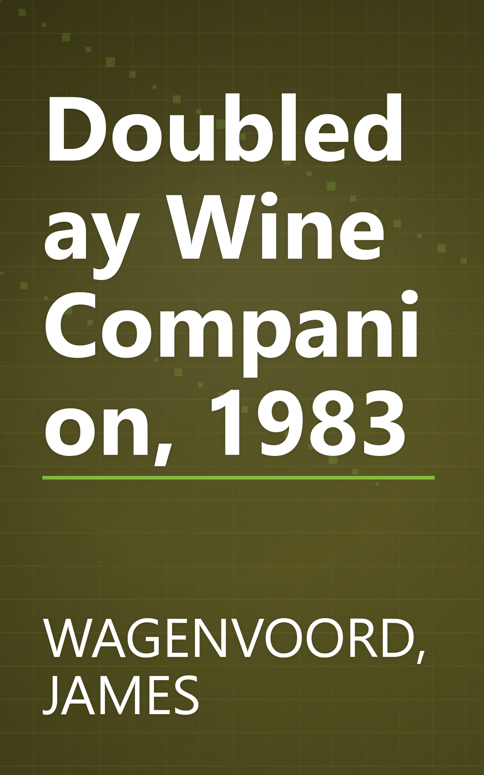 Doubleday Wine Companion, 1983 book cover