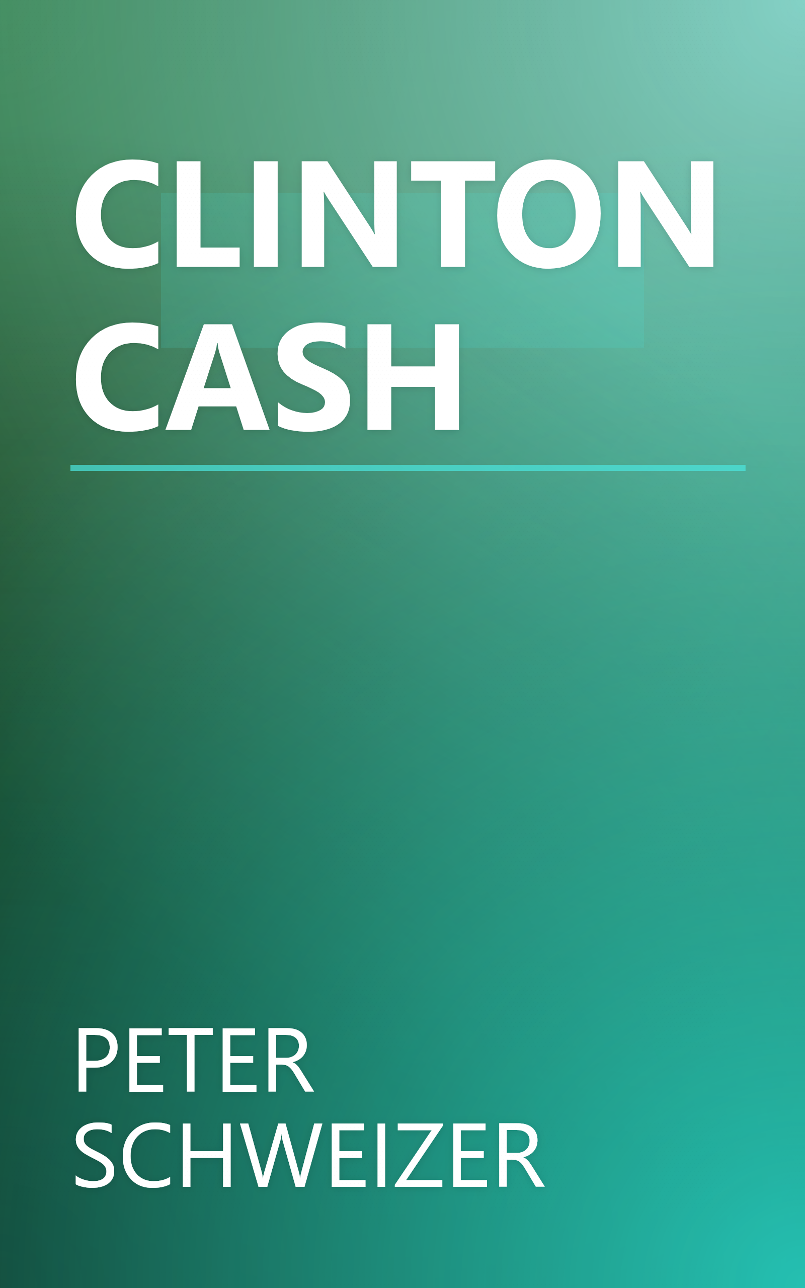 CLINTON CASH book cover