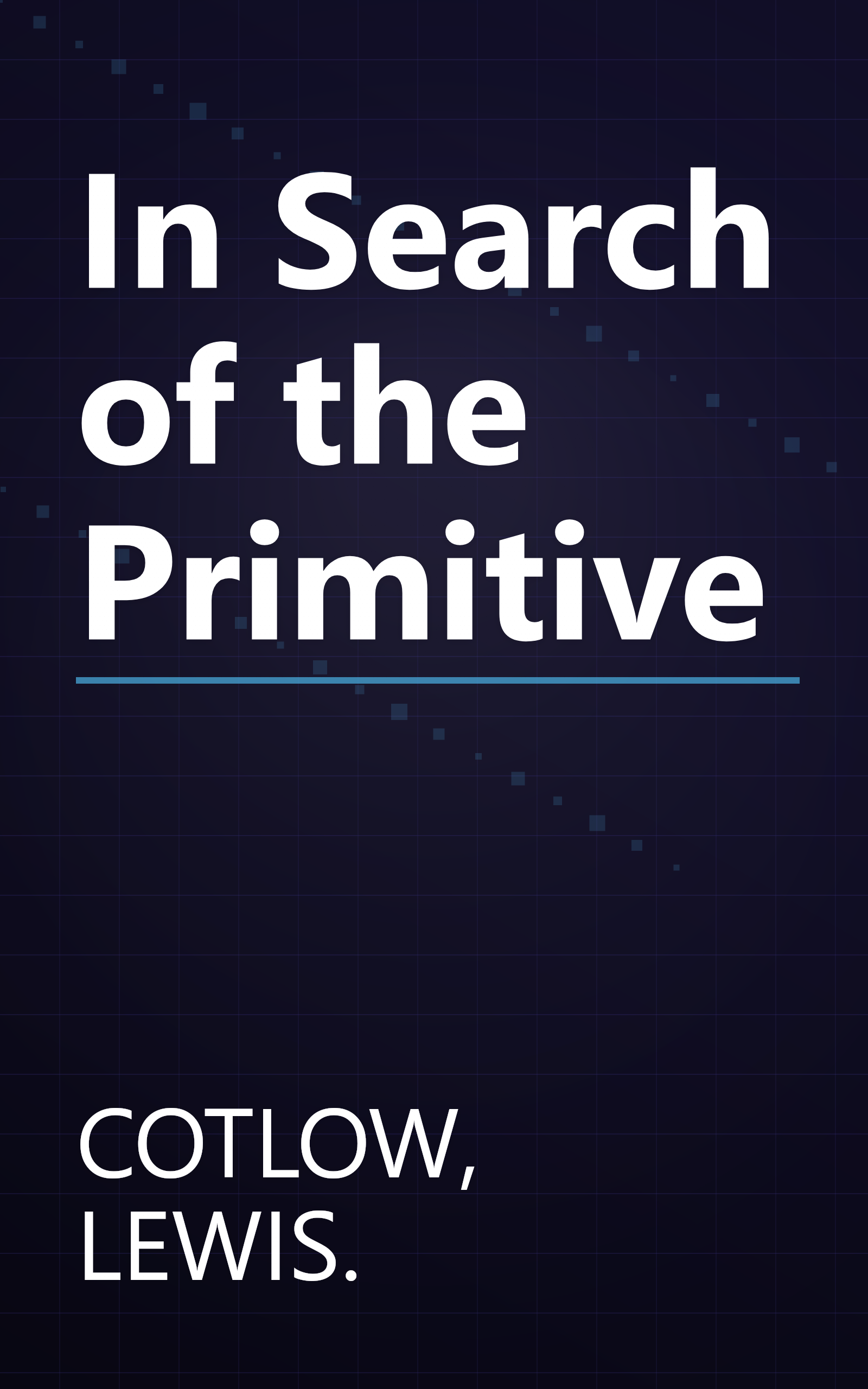 In Search of the Primitive book cover