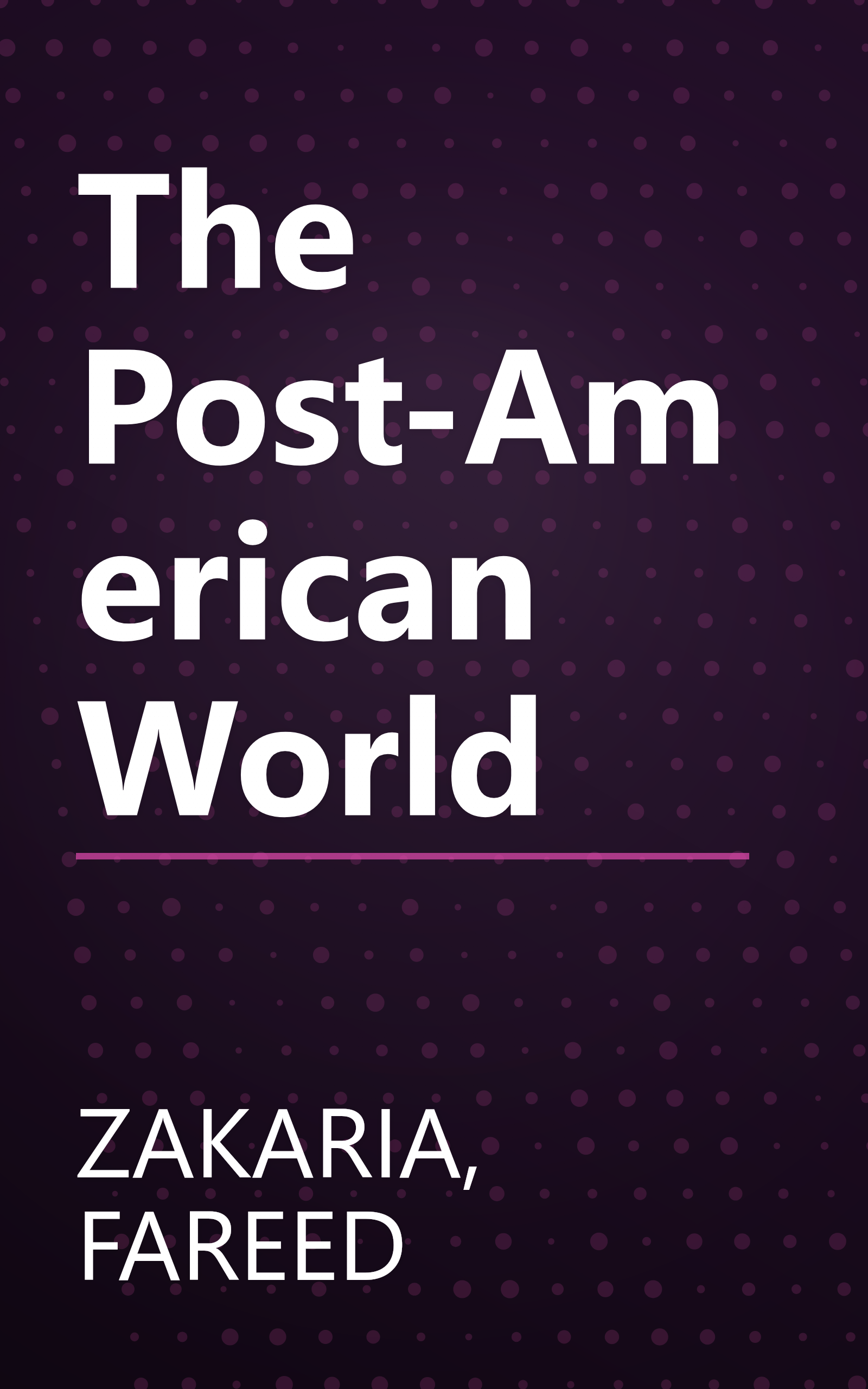 The Post-American World book cover