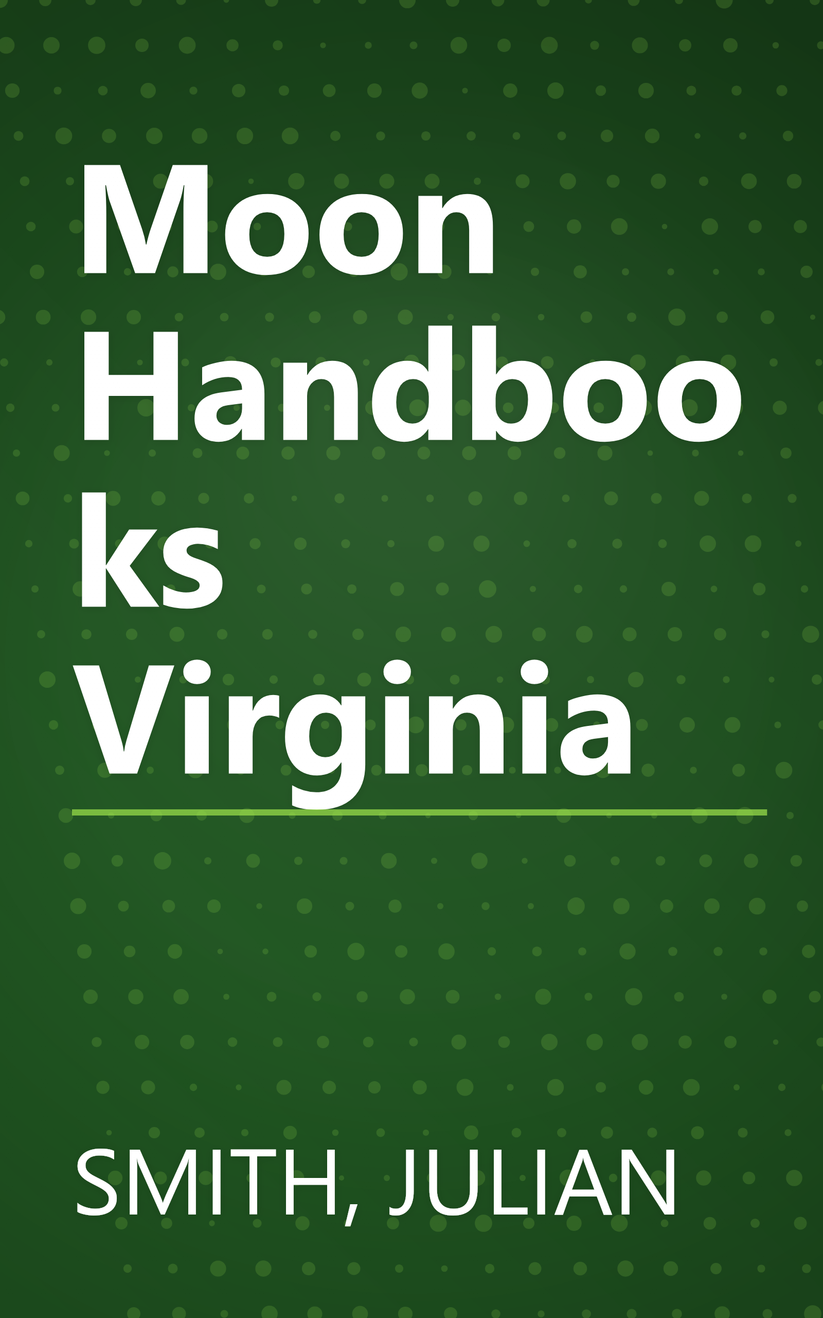 Moon Handbooks Virginia book cover
