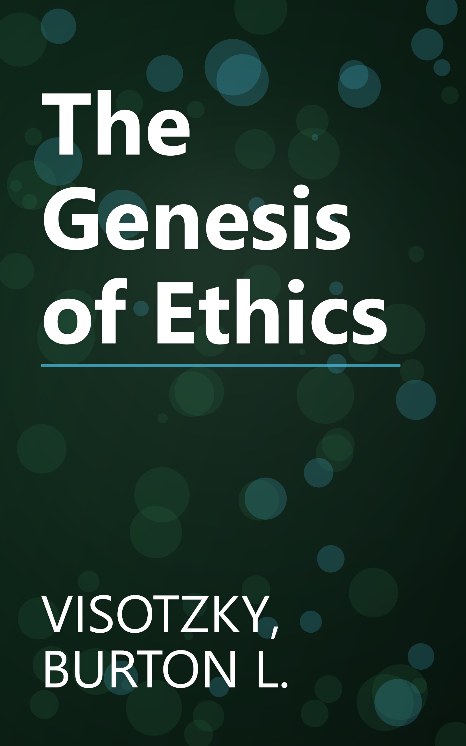 The Genesis of Ethics book cover