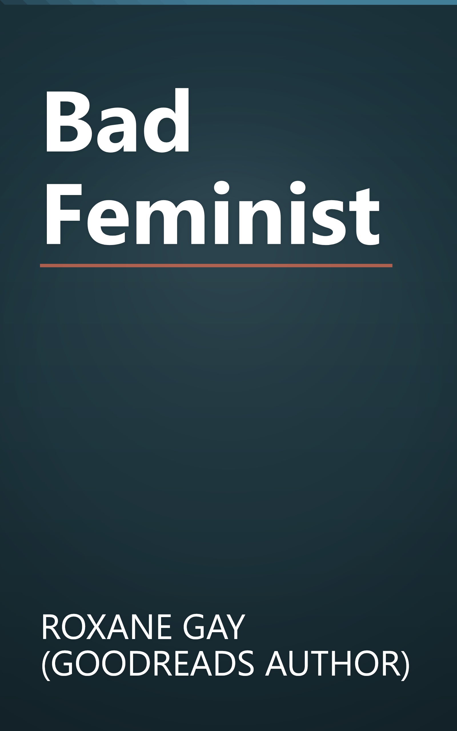 Bad Feminist book cover