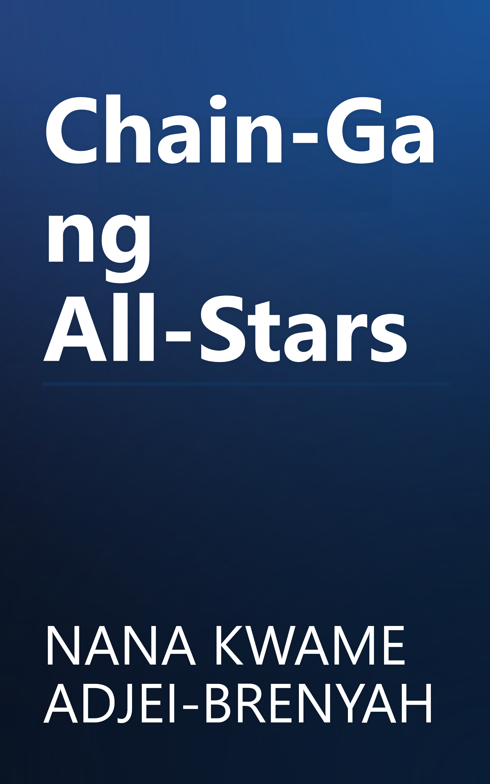 Chain-Gang All-Stars book cover