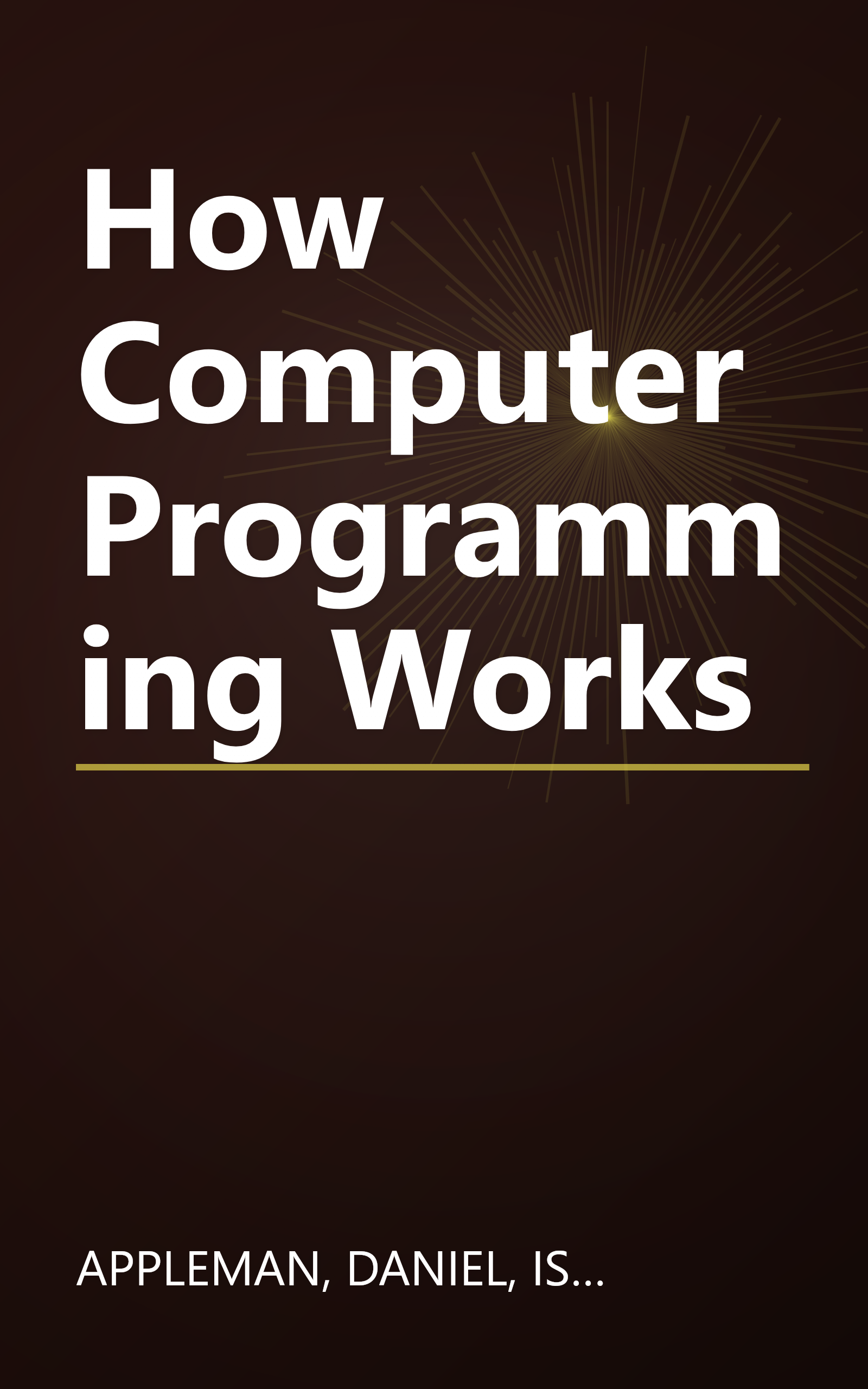 How Computer Programming Works book cover