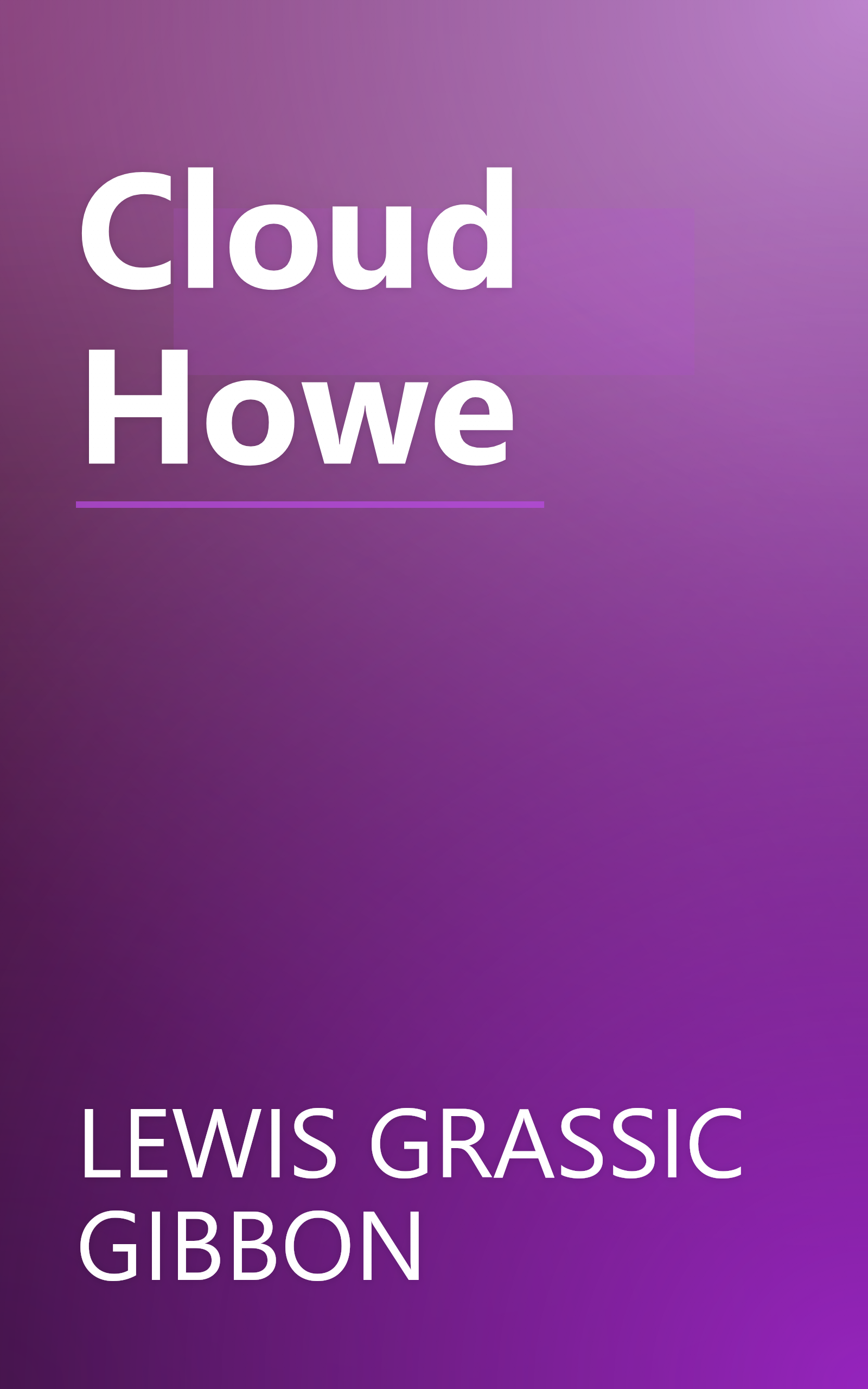 Cloud Howe book cover