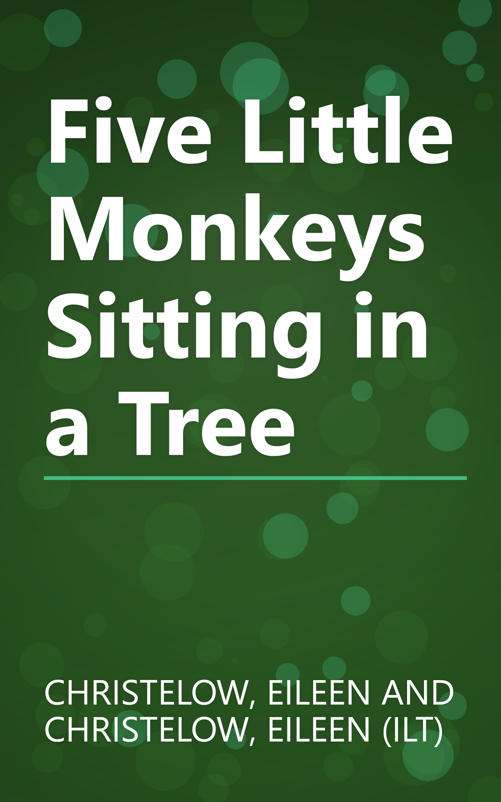 Five Little Monkeys Sitting in a Tree book cover
