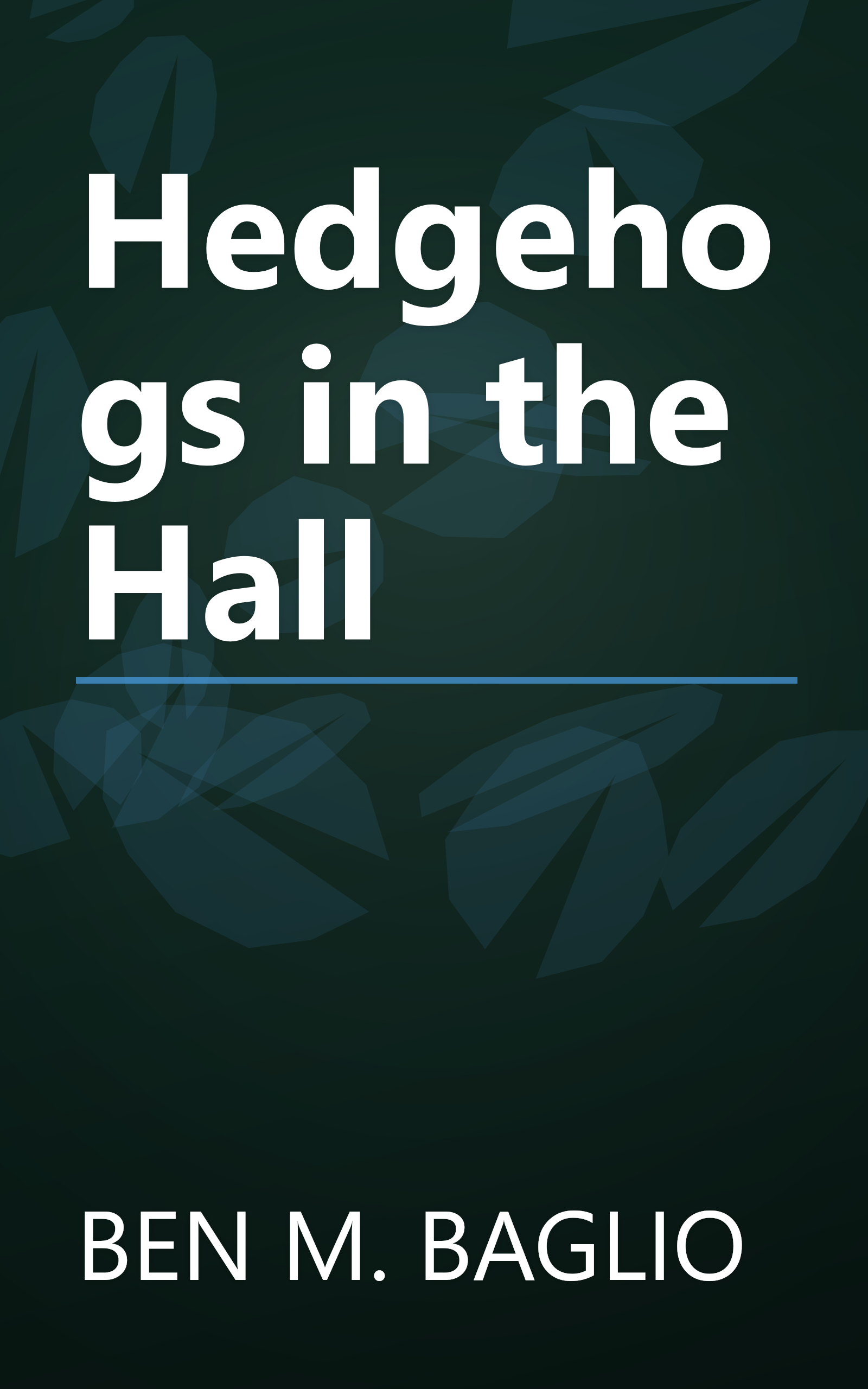 Hedgehogs in the Hall book cover