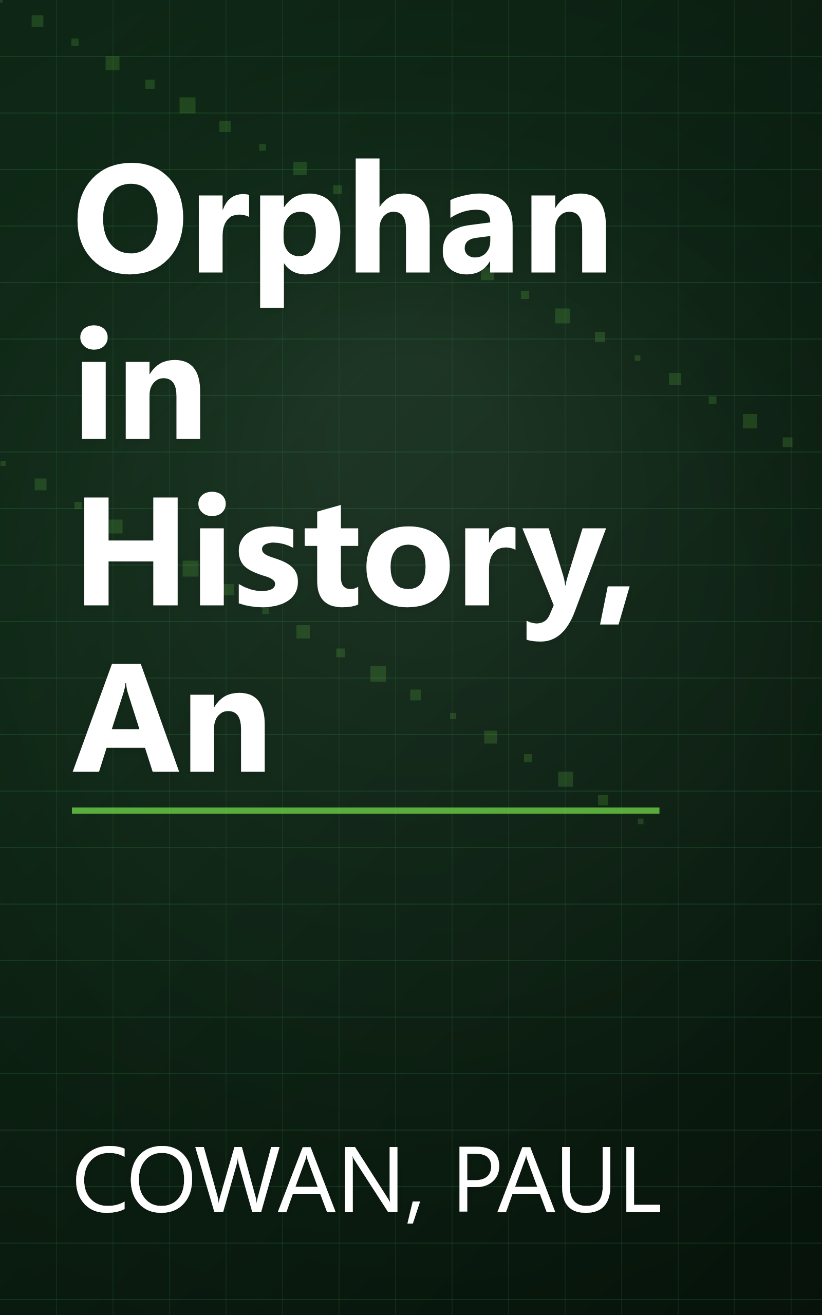 Orphan in History, An book cover