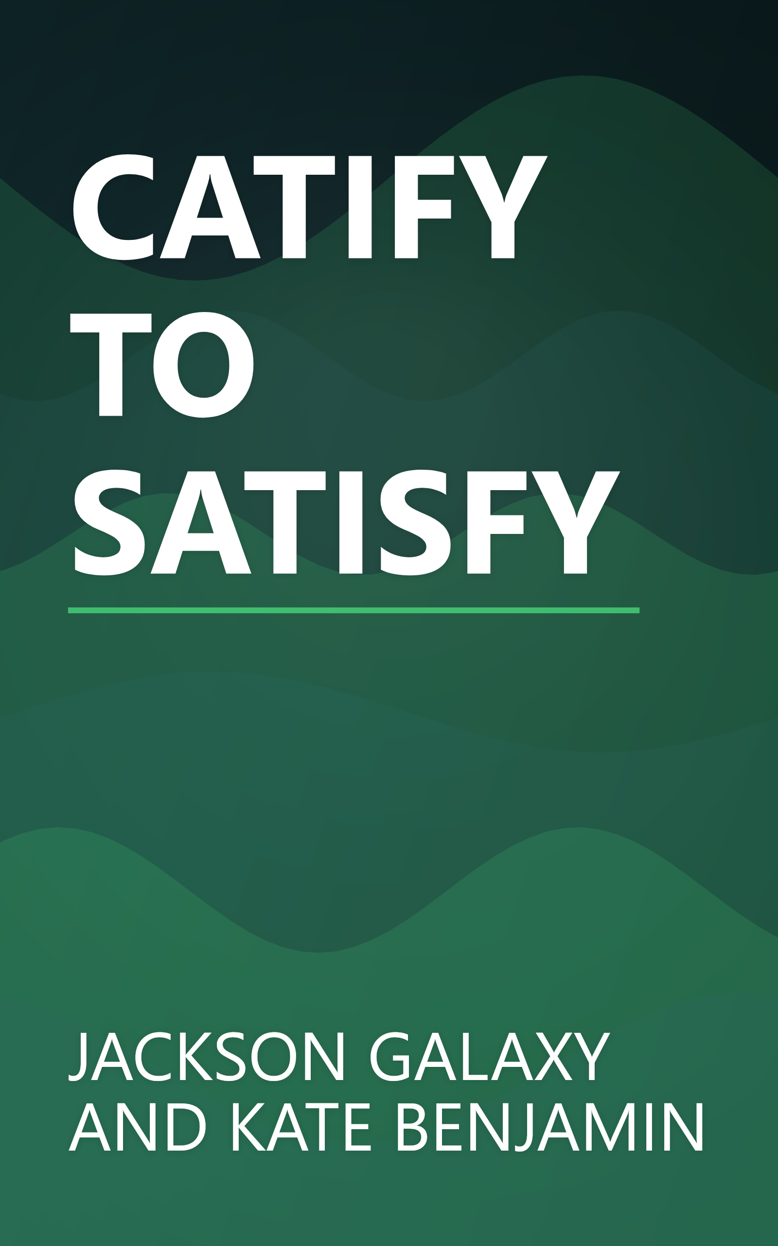 CATIFY TO SATISFY book cover