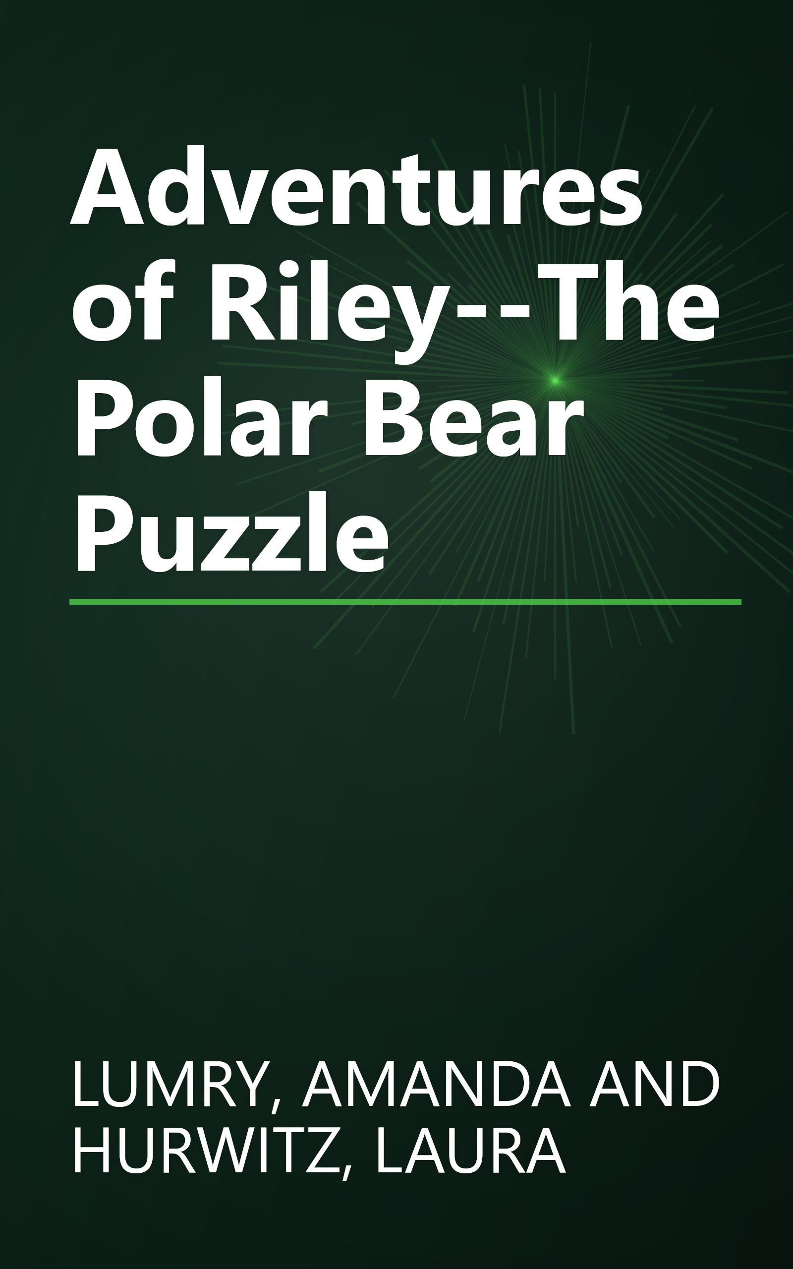 Adventures of Riley--The Polar Bear Puzzle book cover