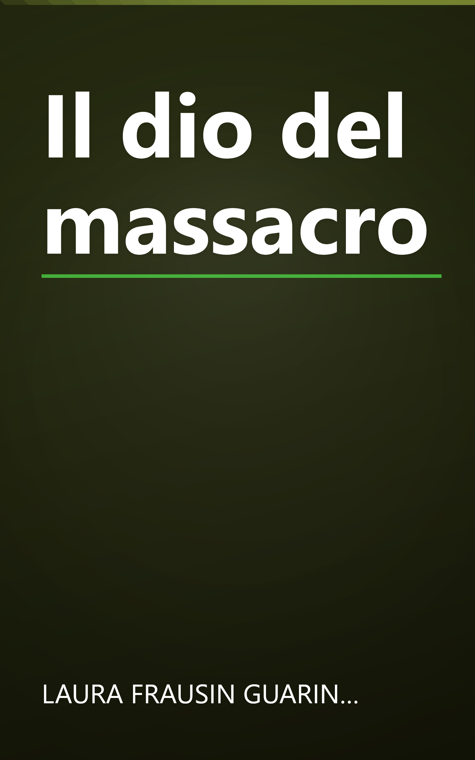 Il dio del massacro book cover