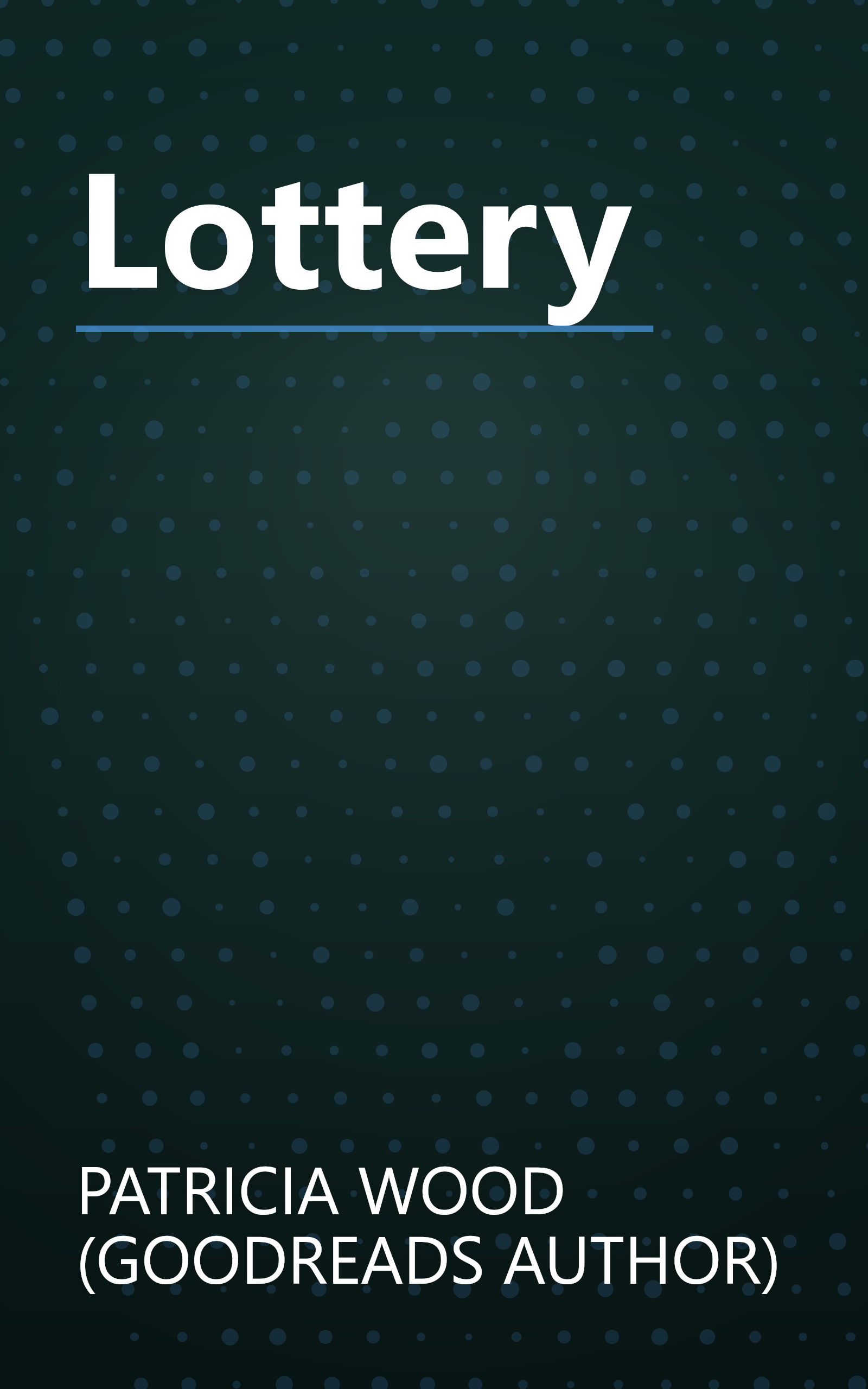 Lottery book cover