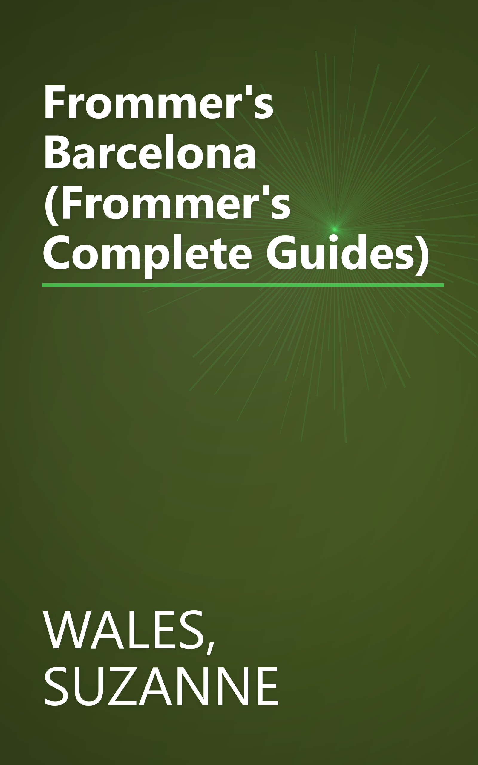Frommer's Barcelona (Frommer's Complete Guides) book cover