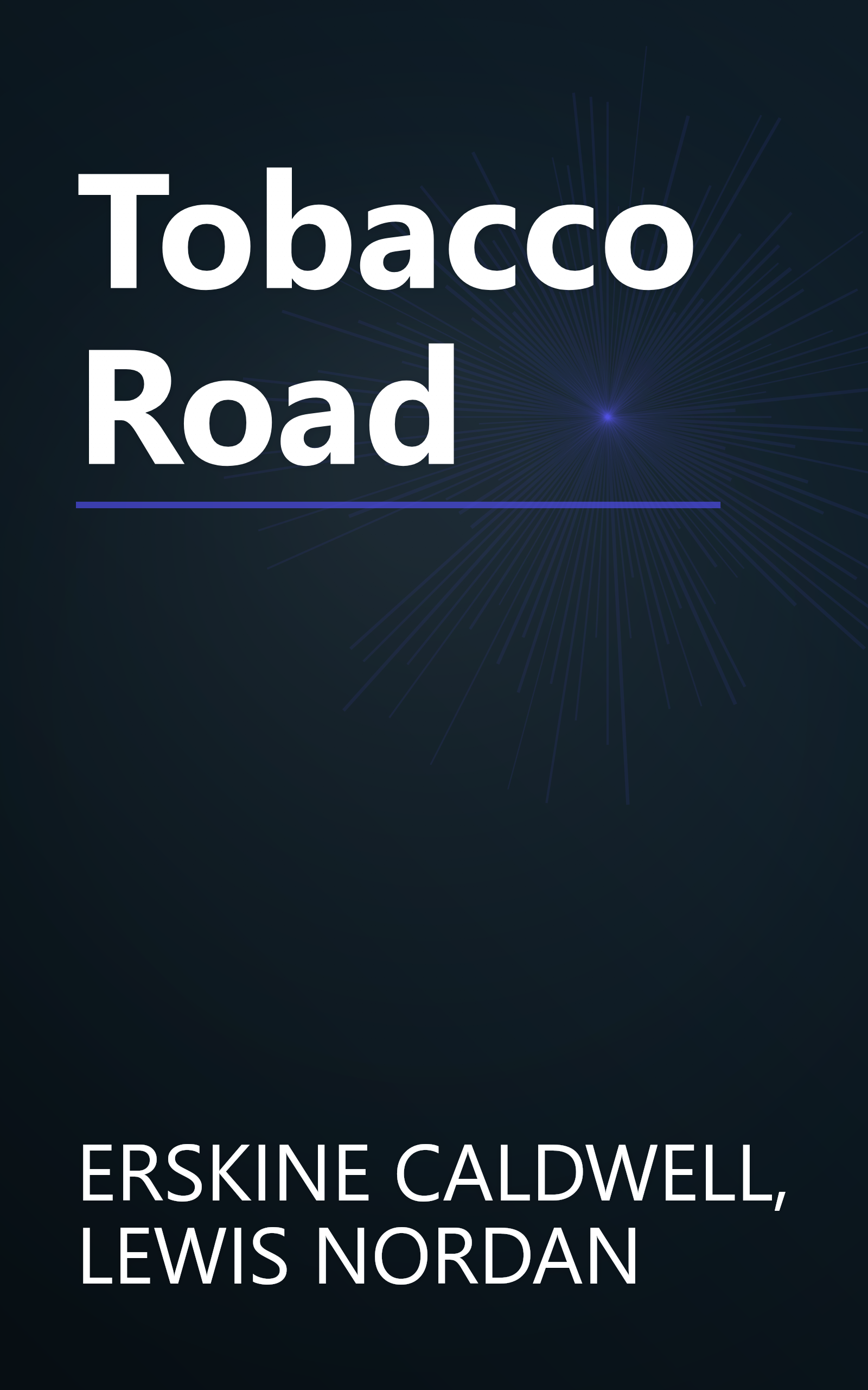 Tobacco Road book cover