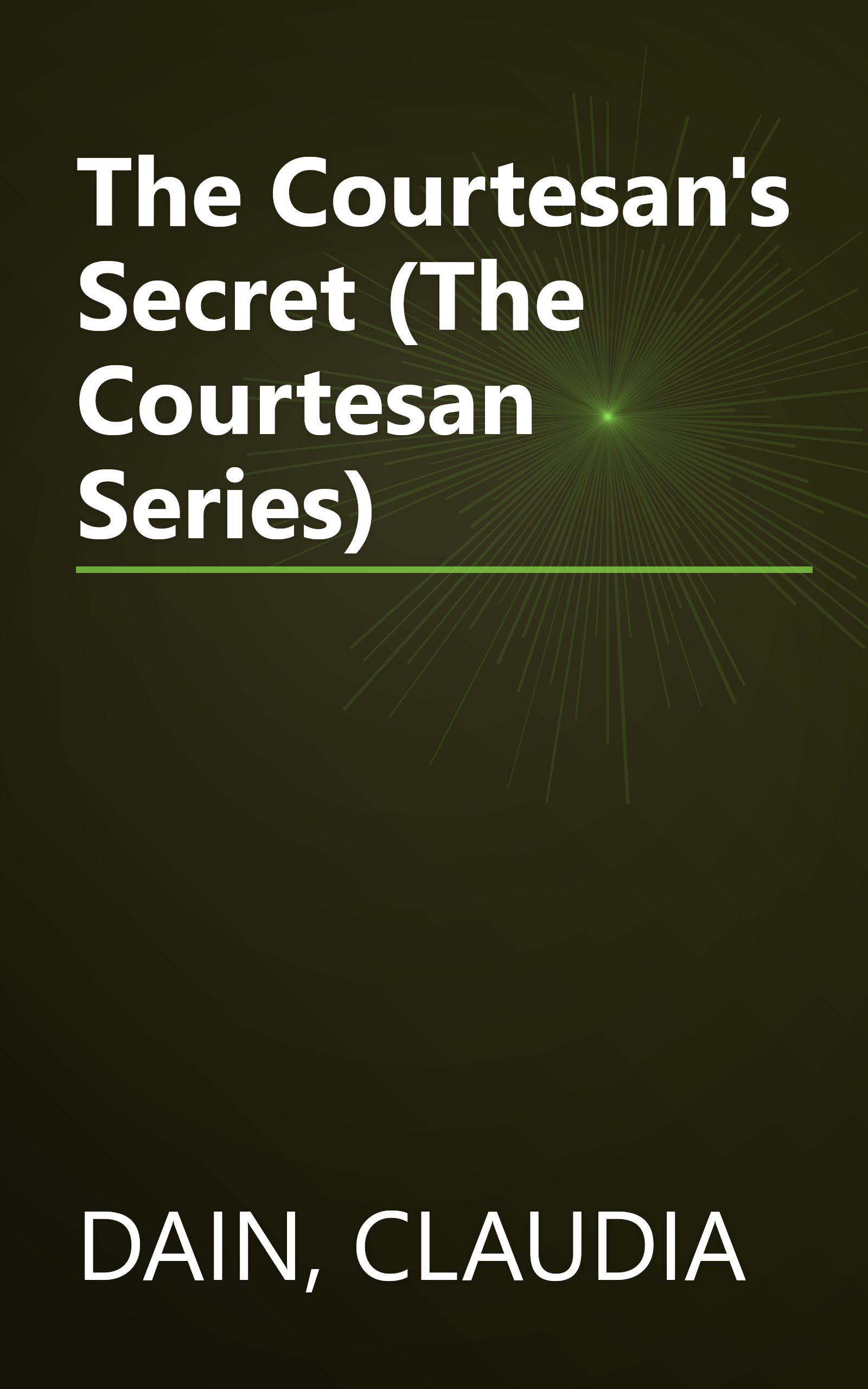 The Courtesan's Secret (The Courtesan Series) book cover