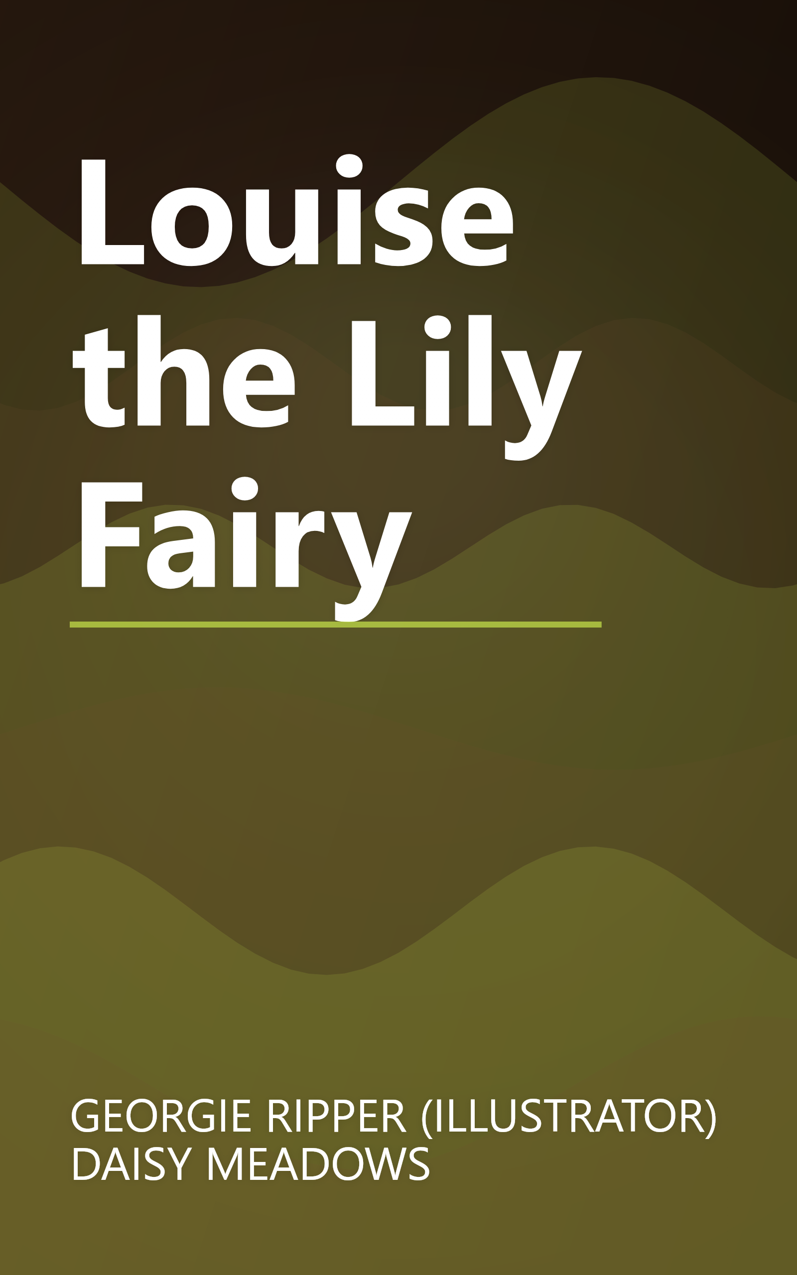 Louise the Lily Fairy book cover