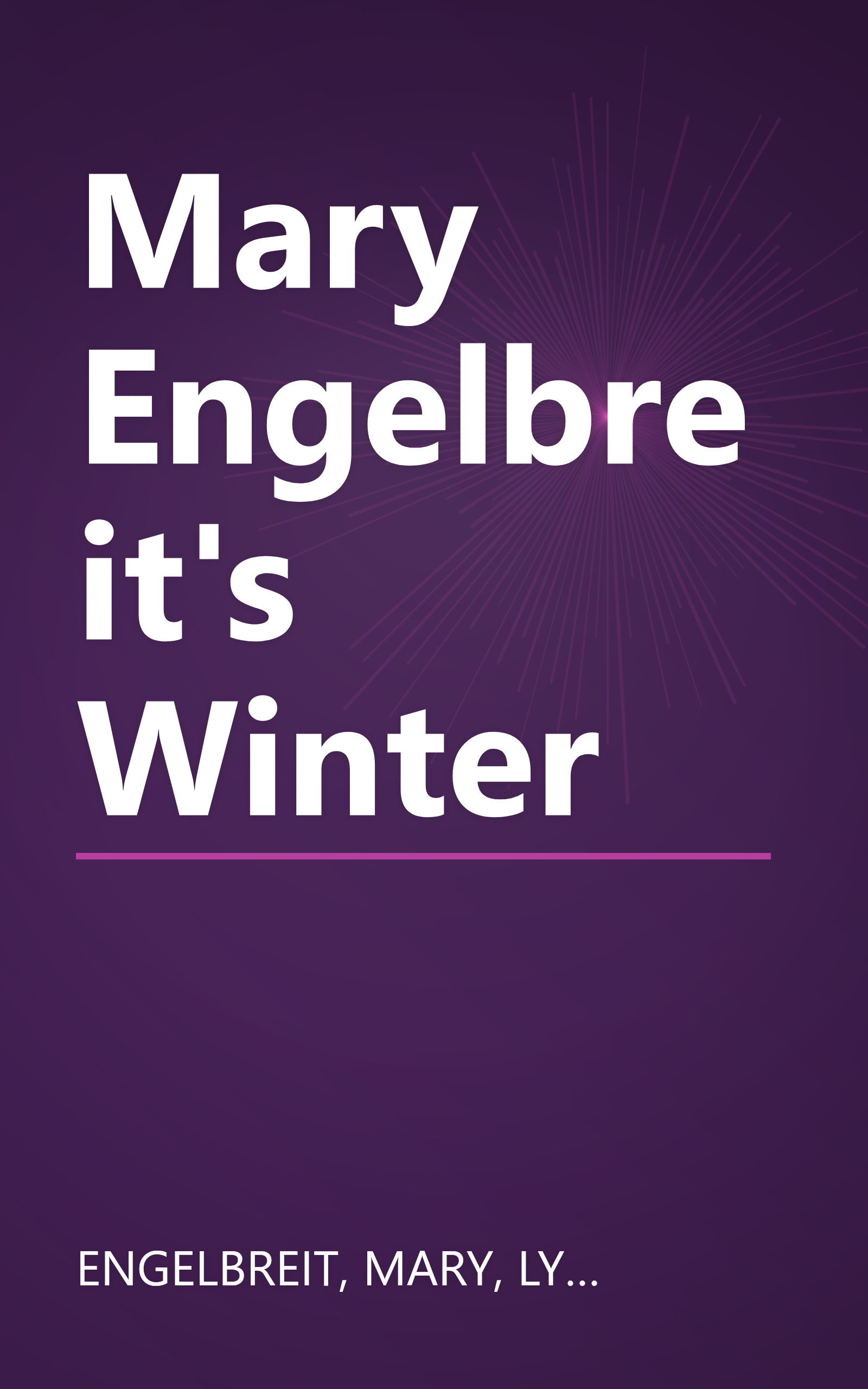 Mary Engelbreit's Winter book cover
