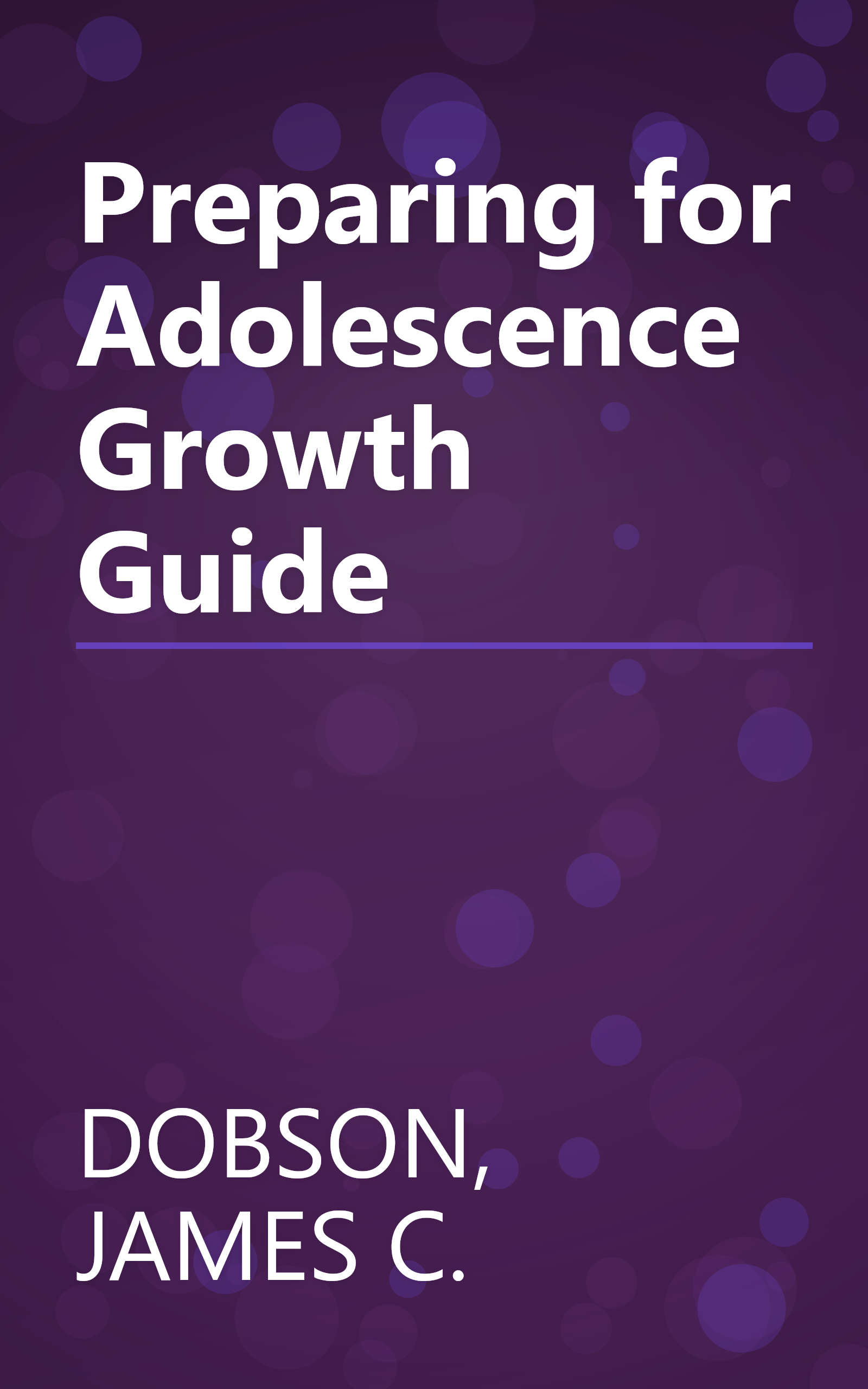 Preparing for Adolescence Growth Guide book cover