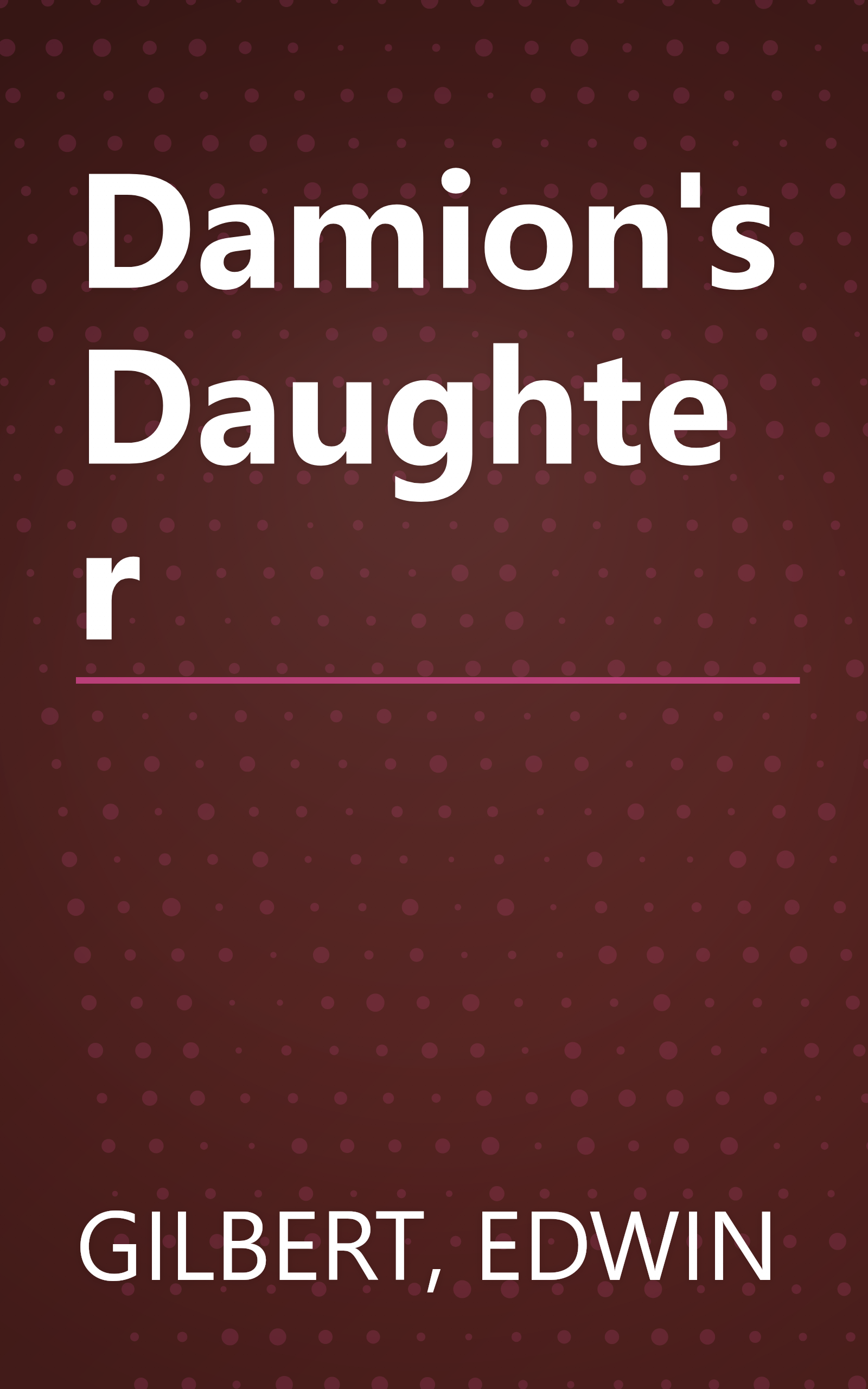 Damion's Daughter book cover