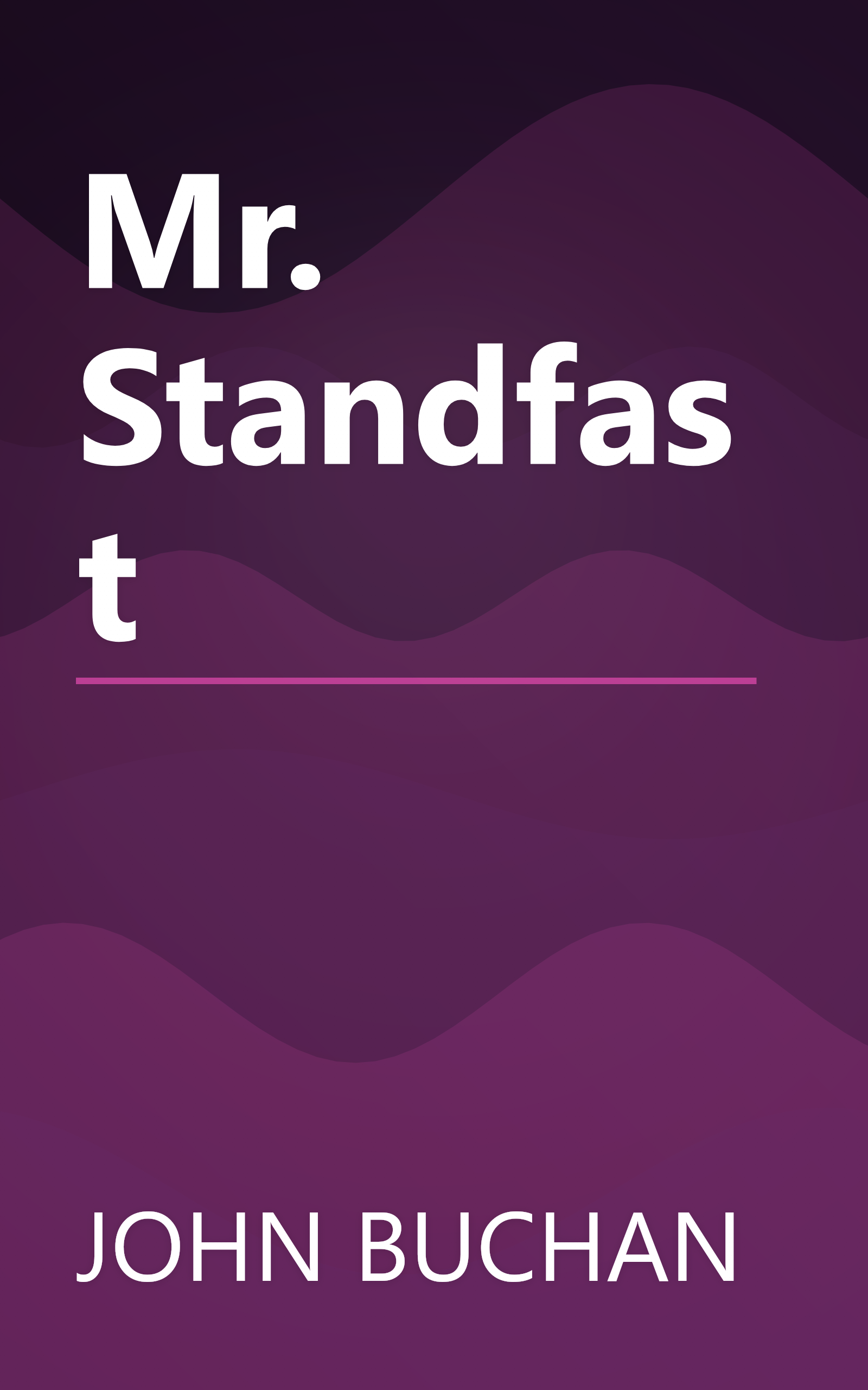 Mr. Standfast book cover
