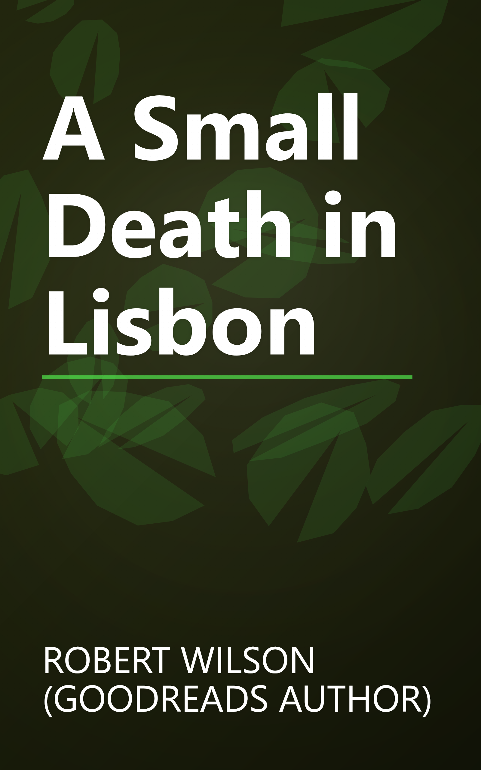 A Small Death in Lisbon book cover