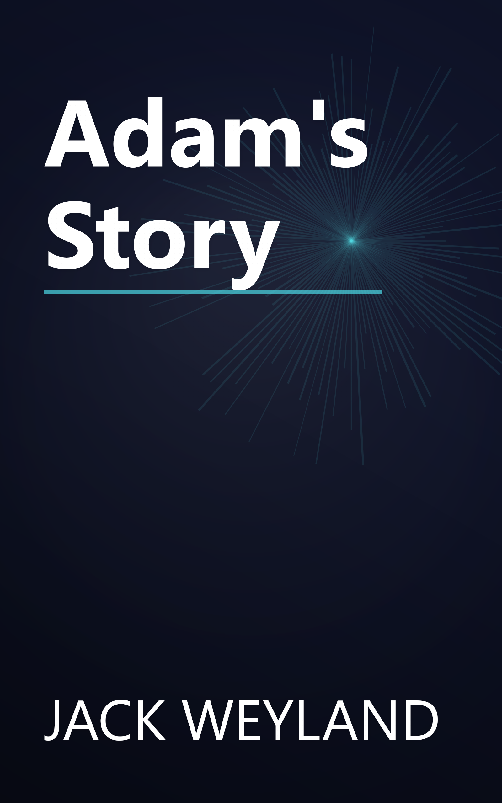 Adam's Story book cover