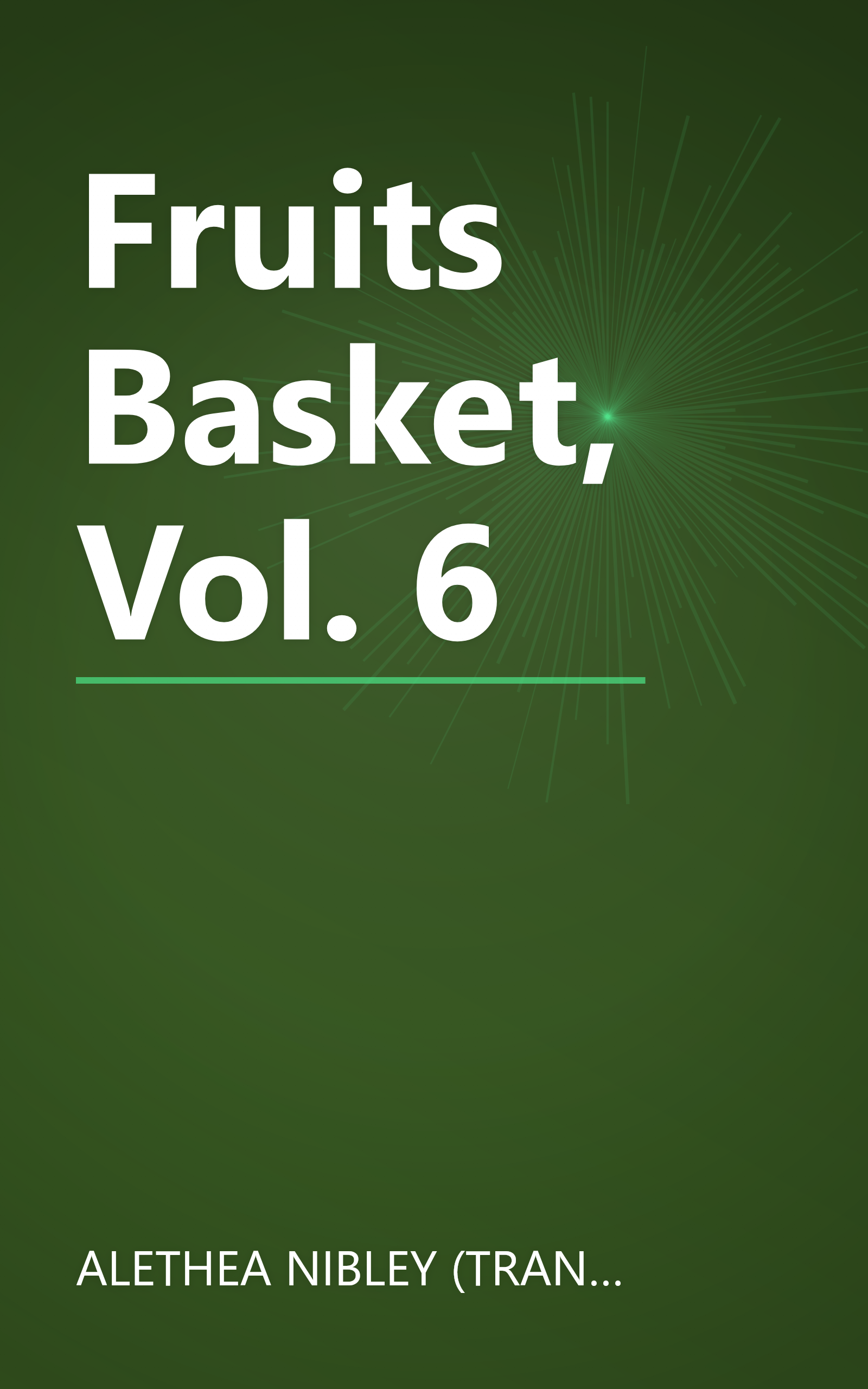 Fruits Basket, Vol. 6 book cover