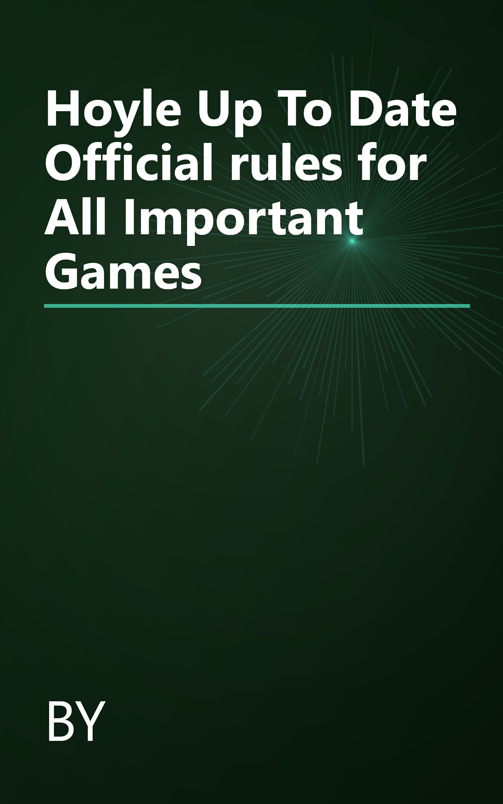 Hoyle Up To Date Official rules for All Important Games book cover