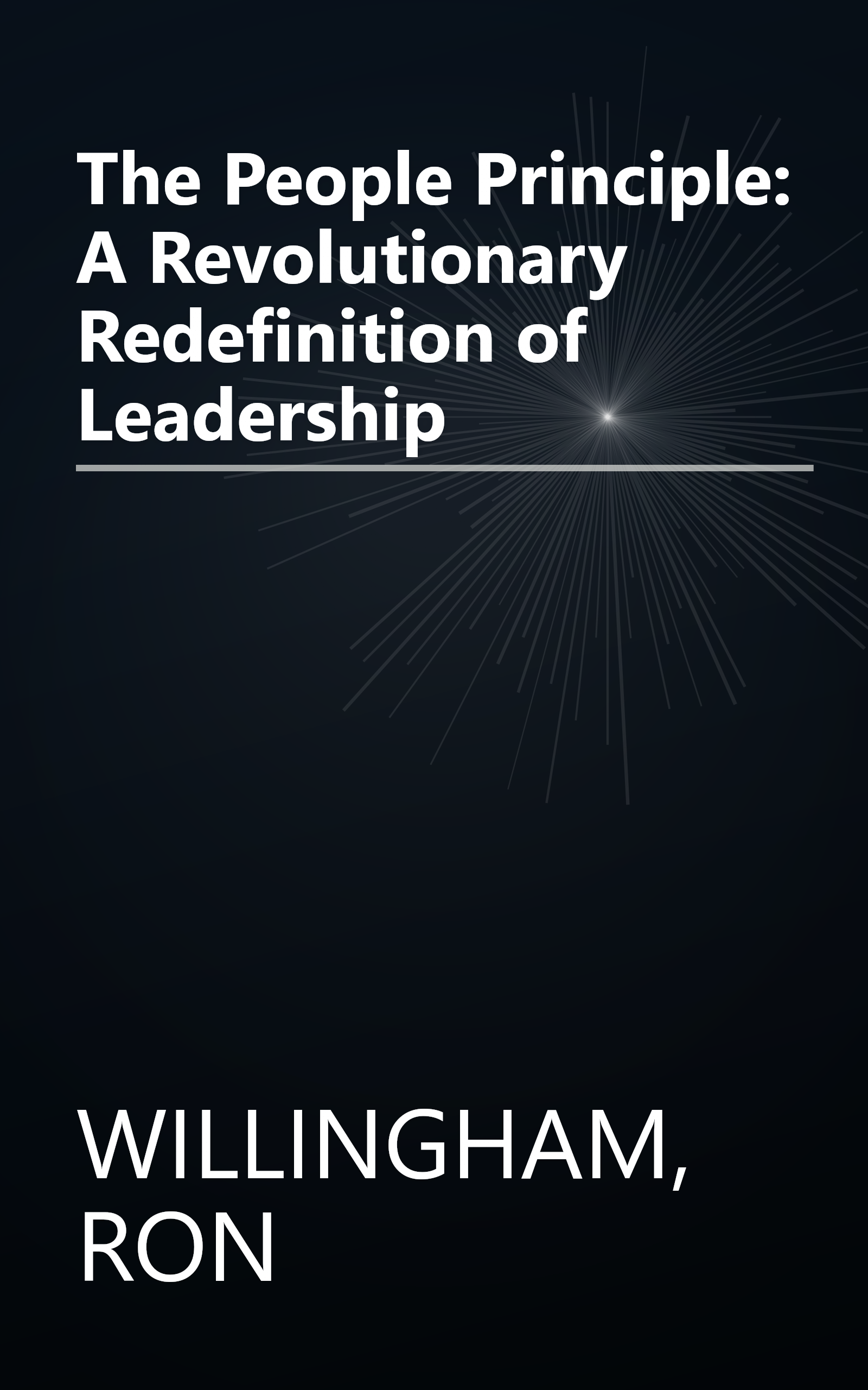 The People Principle: A Revolutionary Redefinition of Leadership book cover