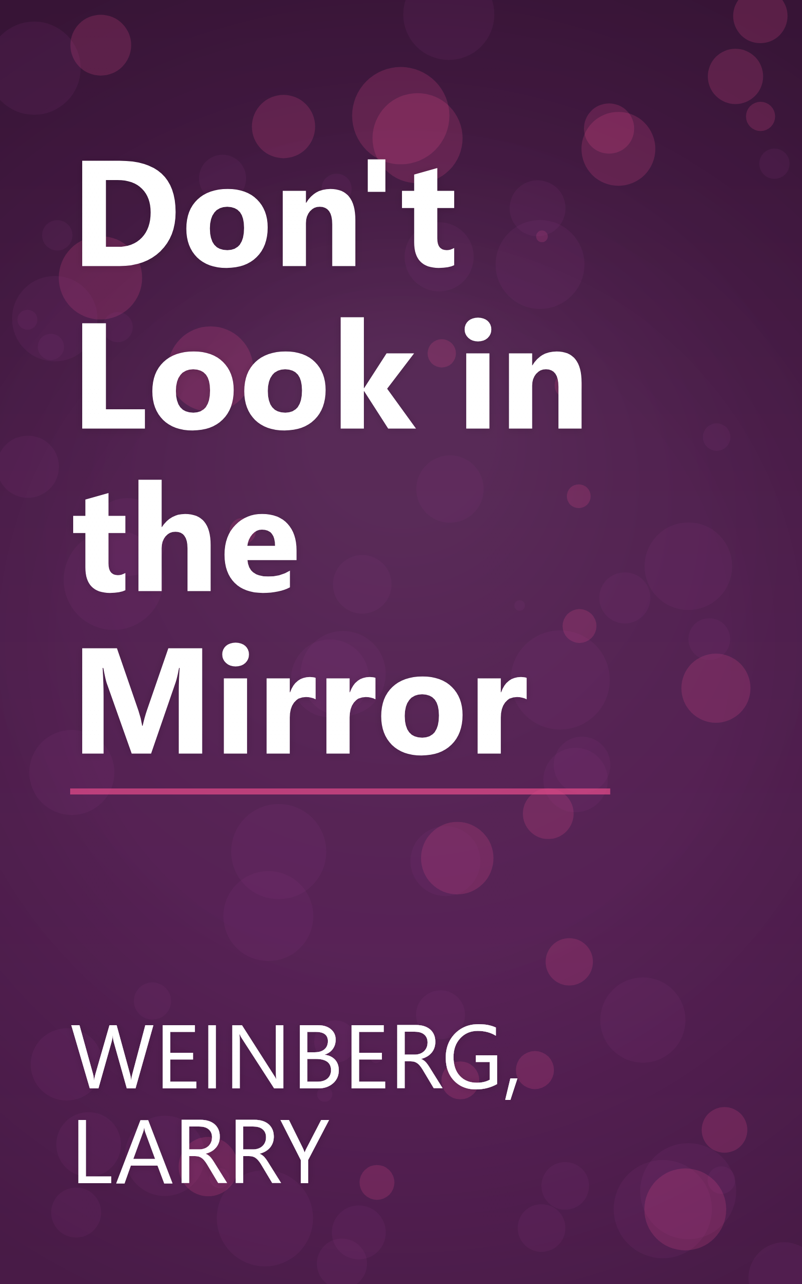 Don't Look in the Mirror book cover