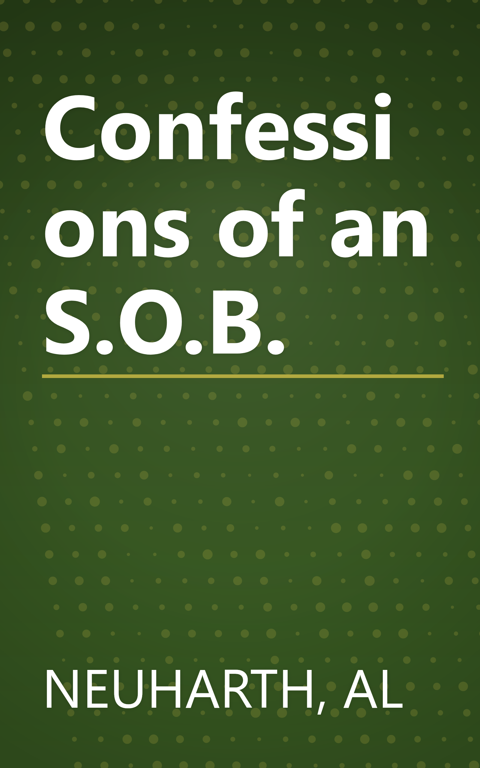 Confessions of an S.O.B. book cover