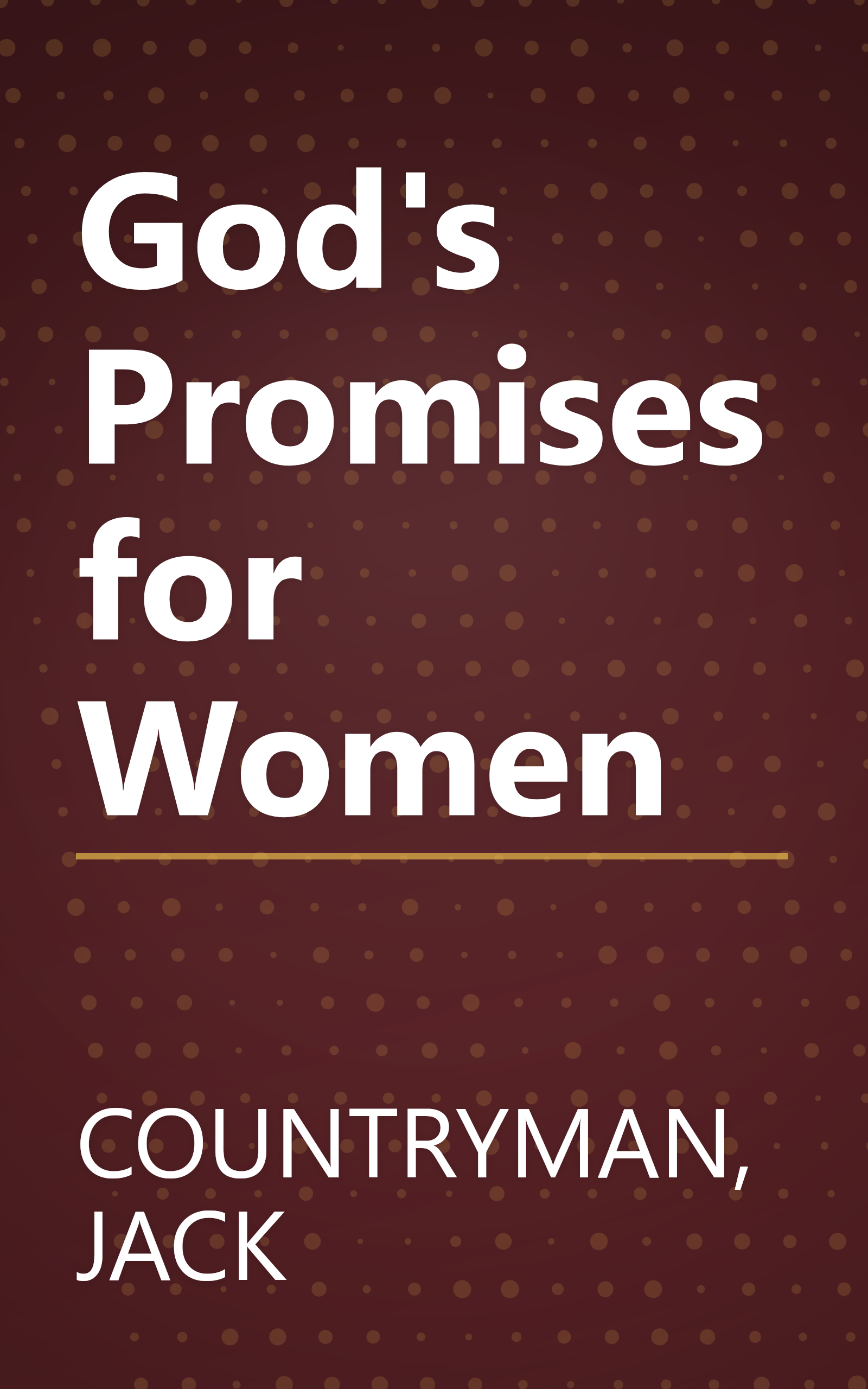 God's Promises for Women book cover